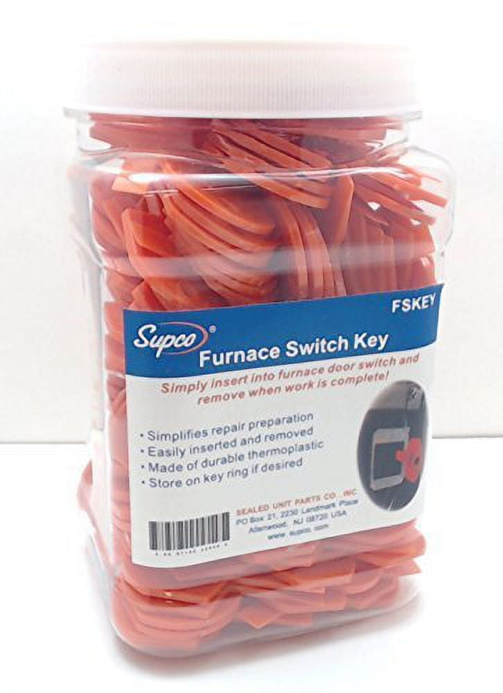 Furnace Switch Key, Jar of 200, FSKEY - Walmart.com