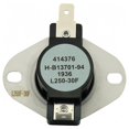 L250-30F Auto Reset Limit Switches Thermostat for Replacement Furnace ...