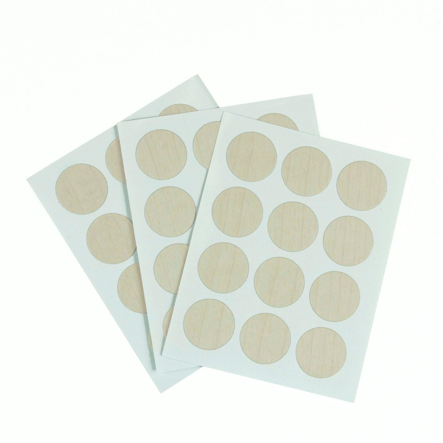 Furndiy 21mm 72 Pcs Maple Real Wood Screw Cover Caps - Screw Hiding ...