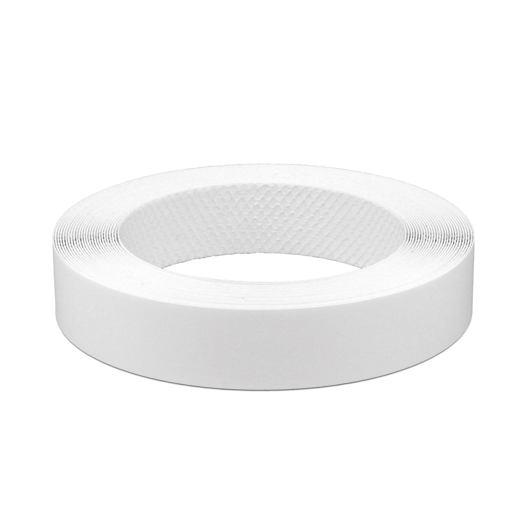 Furndiy White 7/8" x 25' Roll Pre-Glued Melamine Edge Banding, Iron on ...