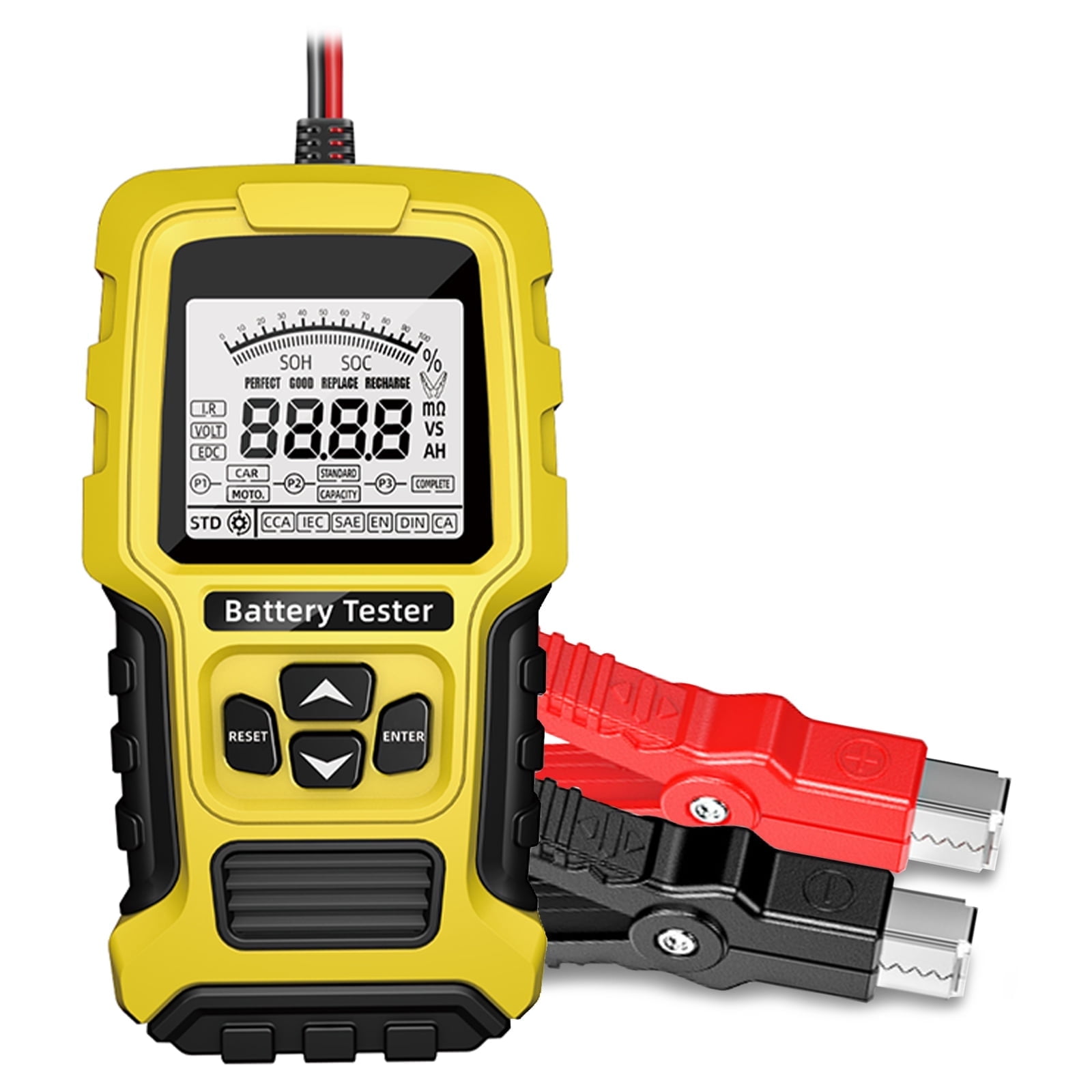 Furnhome 24V Car Battery Tester, 100-2000CCA Cranking Digital Battery ...