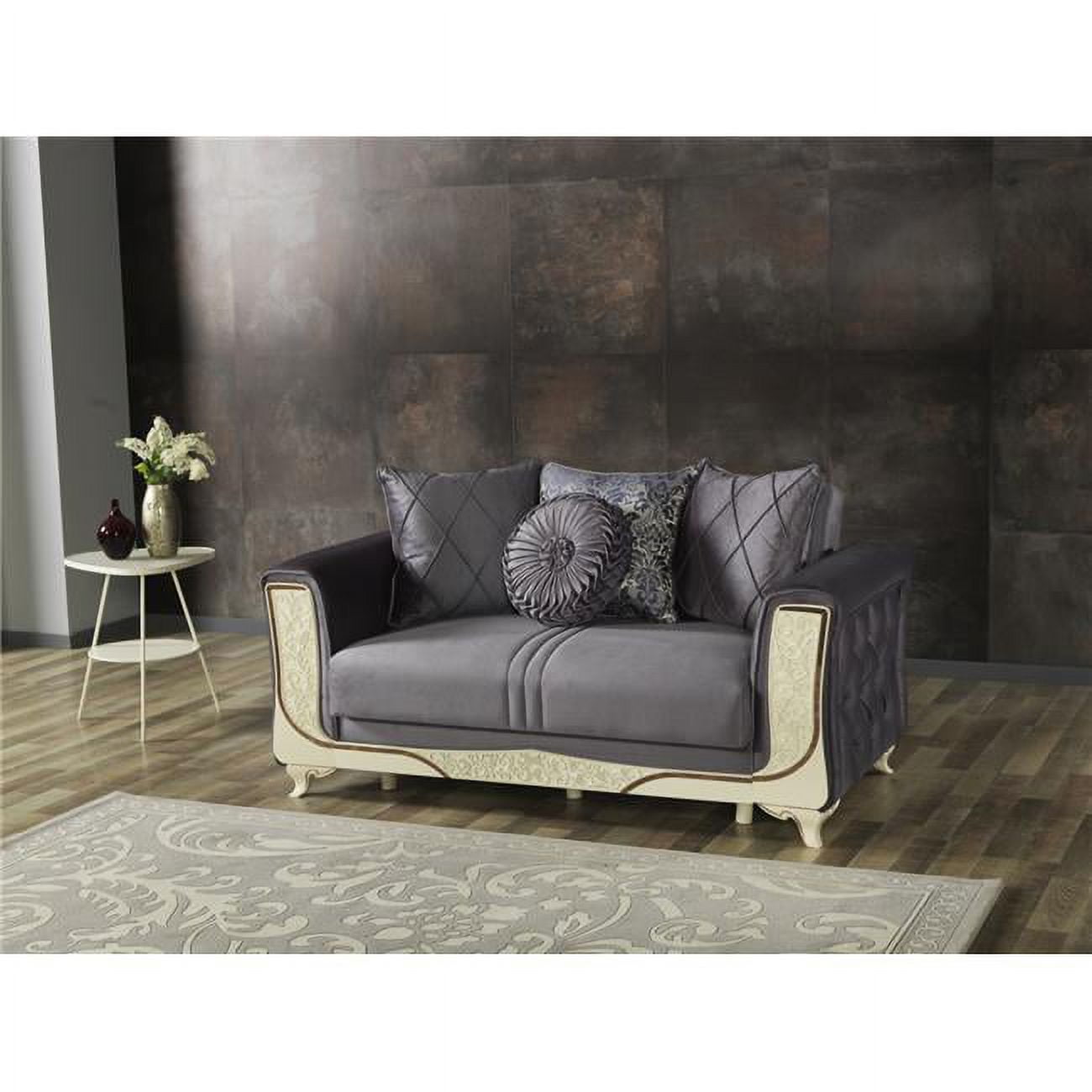 Furnia HD-10EL-CAR-SVKOYUGRI-2 40 x 63 x 36 in. Carmen Convertible ...