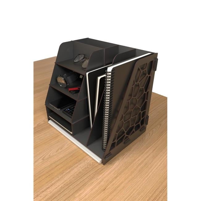 Furnia HD-ON70SF-VRNORGZ-SIYAH Veroni Organizer, Black - Walmart.com