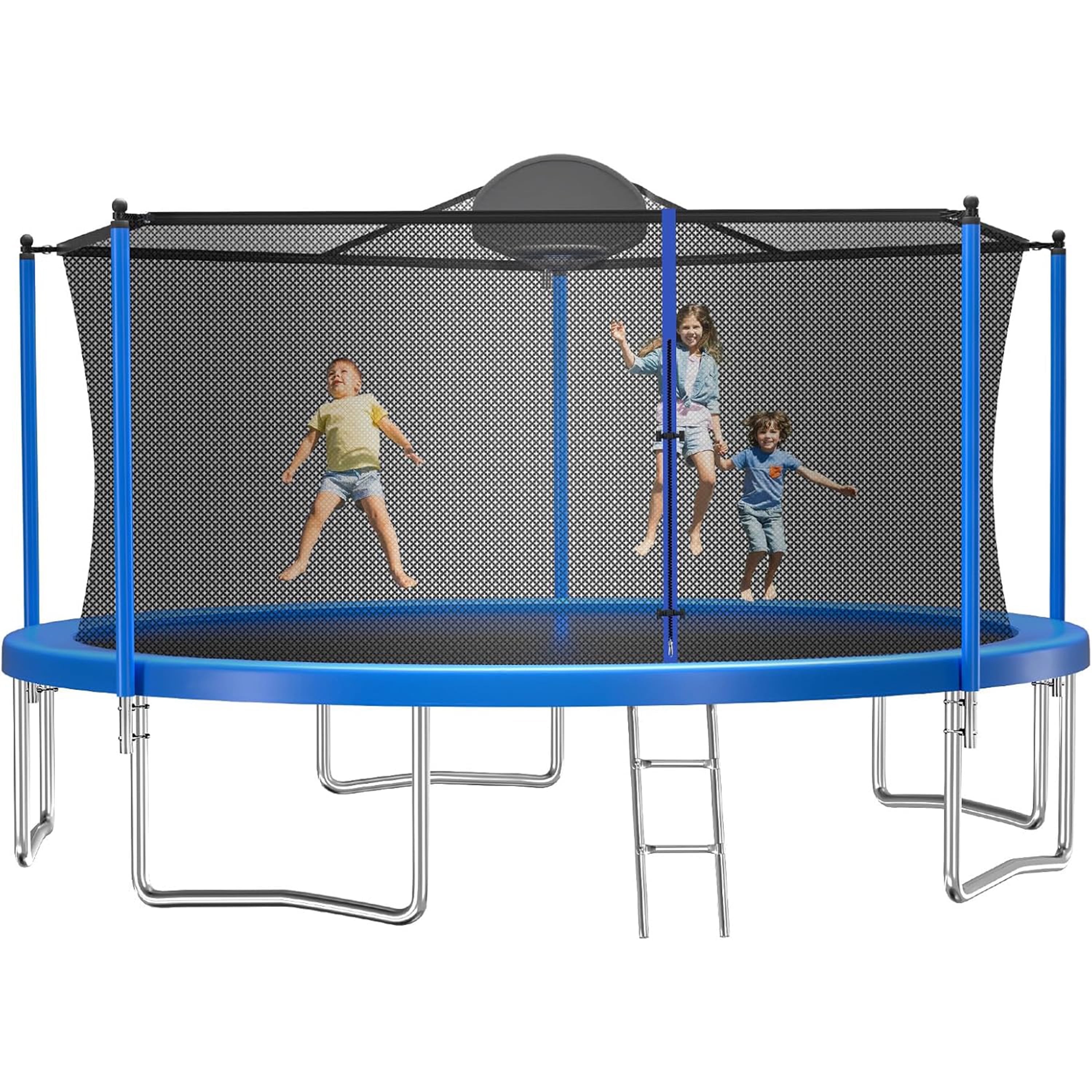 Furnibear 1000 LBS 12 FT Trampoline for Kids and Adults, Heavy-Duty ...