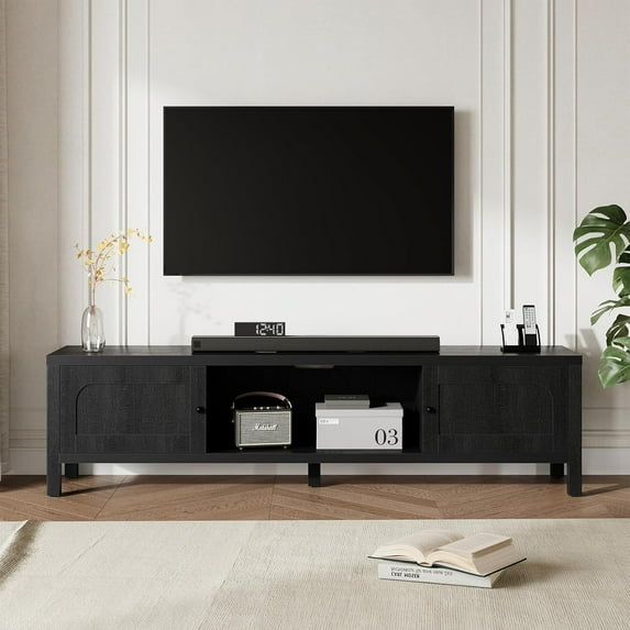 Furnibear 70" Modern TV Stands for 65 70 Inches TV, Media Console, with ...