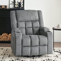 Ketaiyou Large Power Swivel Rocker Recliner with Massage and Heat, USB ...