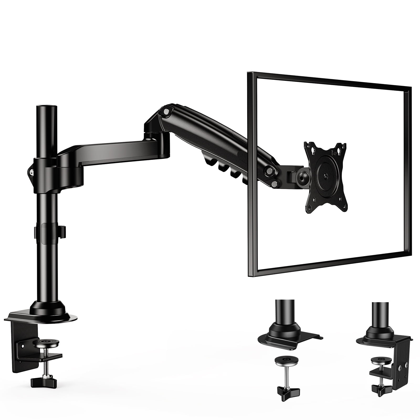 Furninxs Adjustable Height Desk Full-Motion Monitor Mount - Walmart.com