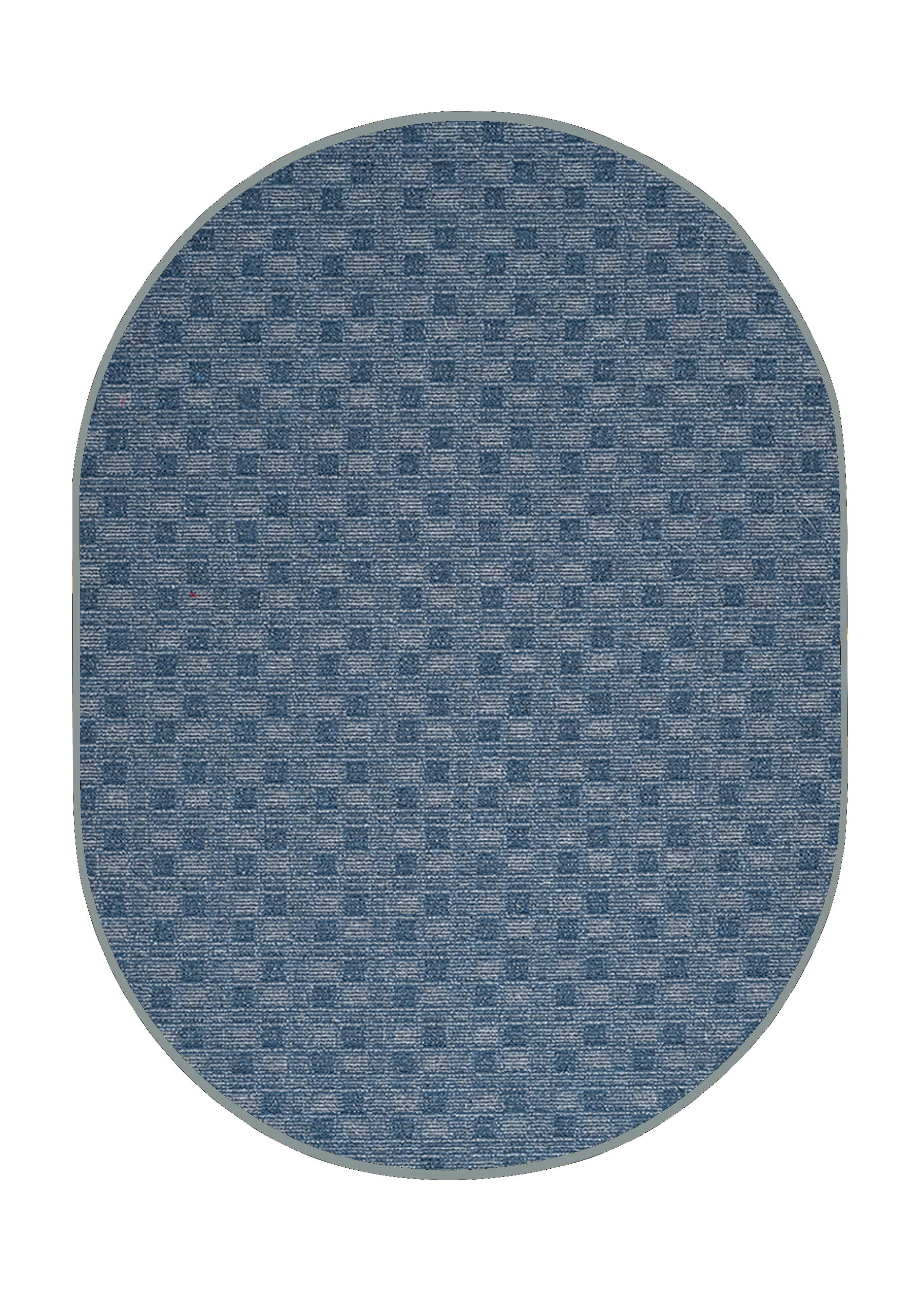 Furnish My Place Abstract Indoor/Outdoor Commercial Color Rug - Navy ...
