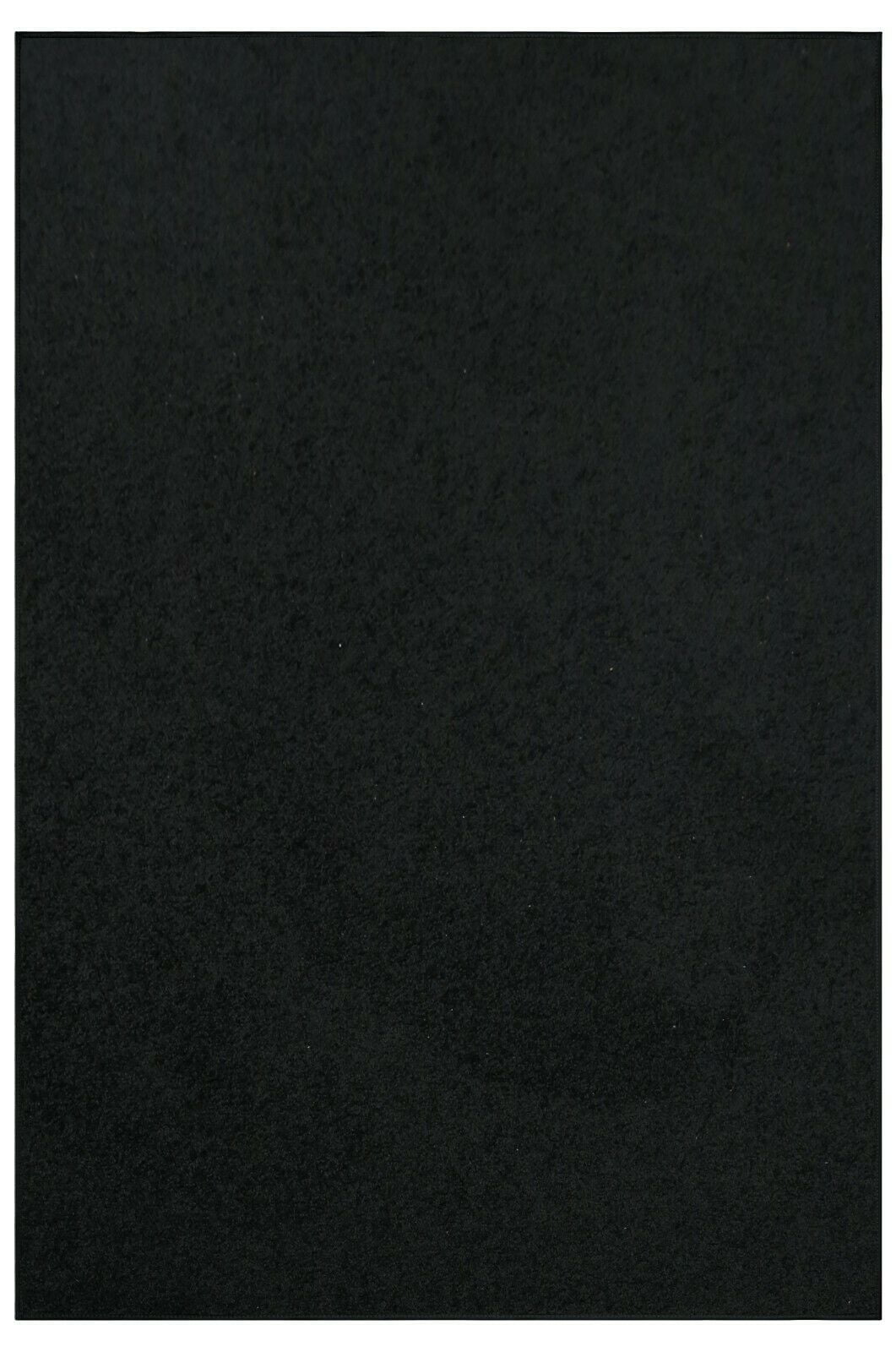 Furnish My Place Black 2' x 4' Solid Color Rug Made In Usa, Bedroom ...