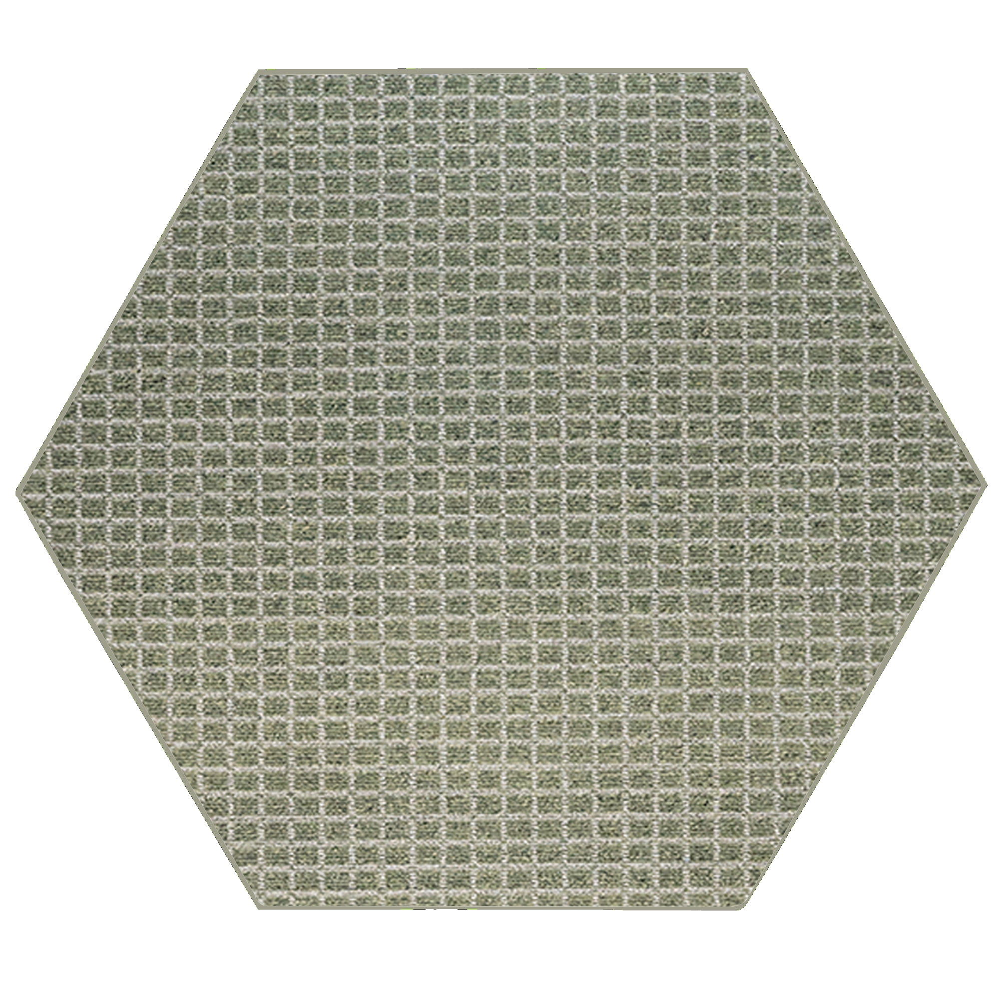 Furnish My Place Corner Indoor/Outdoor Commercial Color Rug - Green, 12 ...