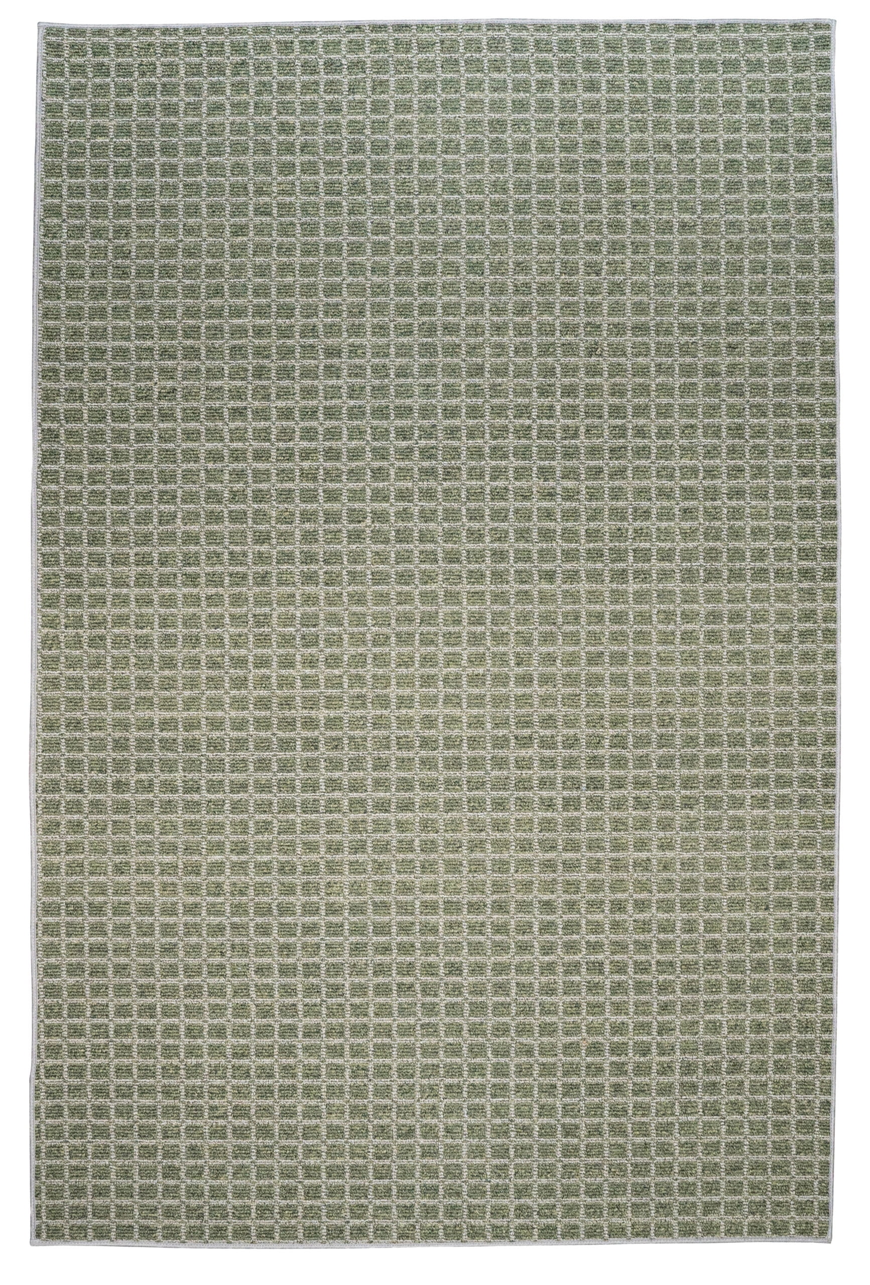 Furnish My Place Corner Indoor/Outdoor Commercial Color Rug - Green, 8 ...