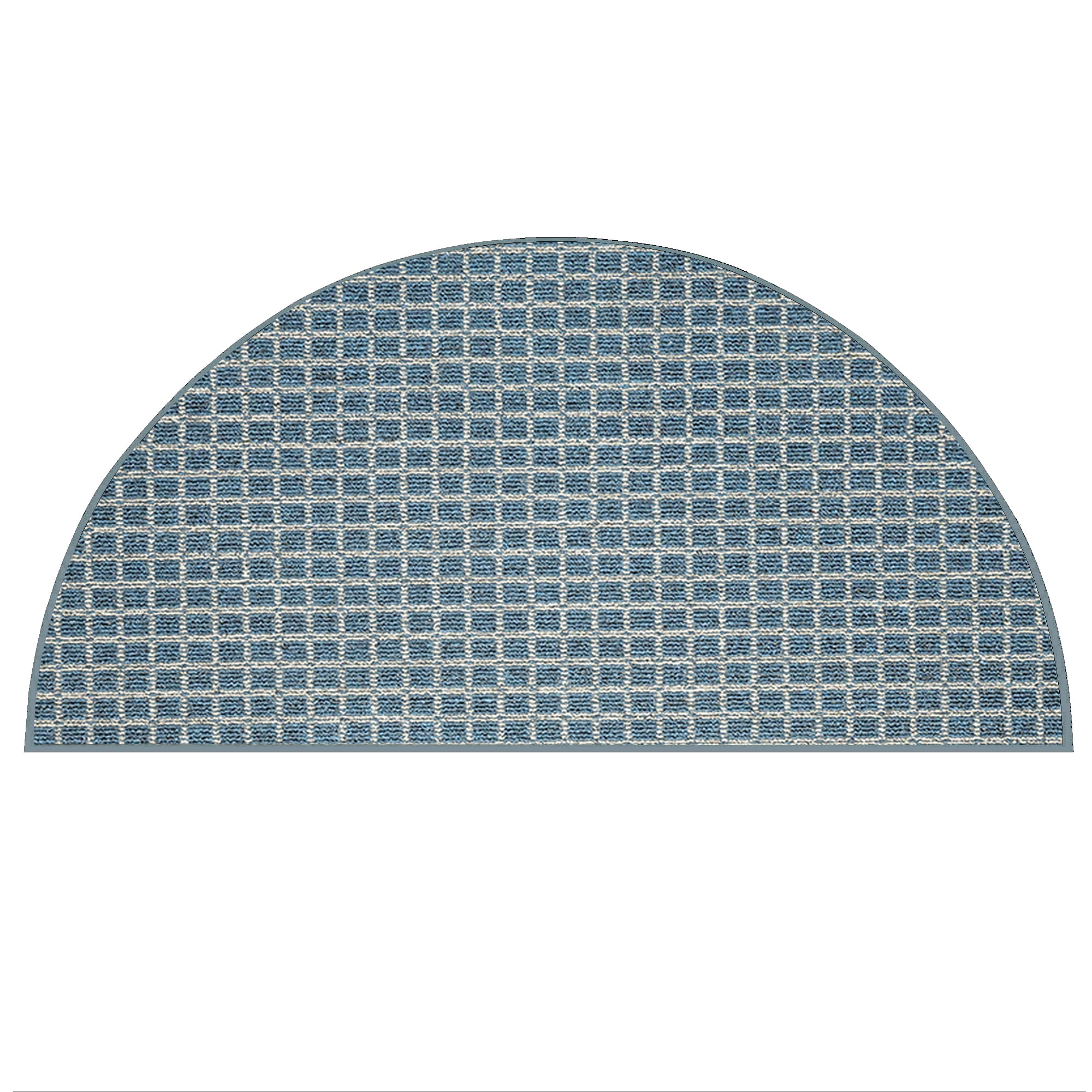 Furnish My Place Corner Indoor/Outdoor Commercial Color Rug - Navy, 22 ...