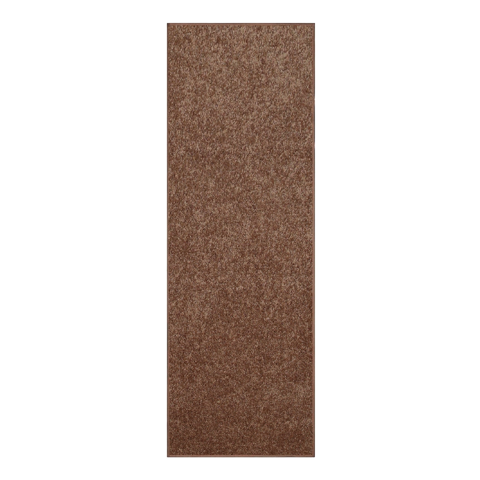 Furnish My Place DC Custom Rug - 2 ft. x 20 ft., Brown, Indoor Rug for ...