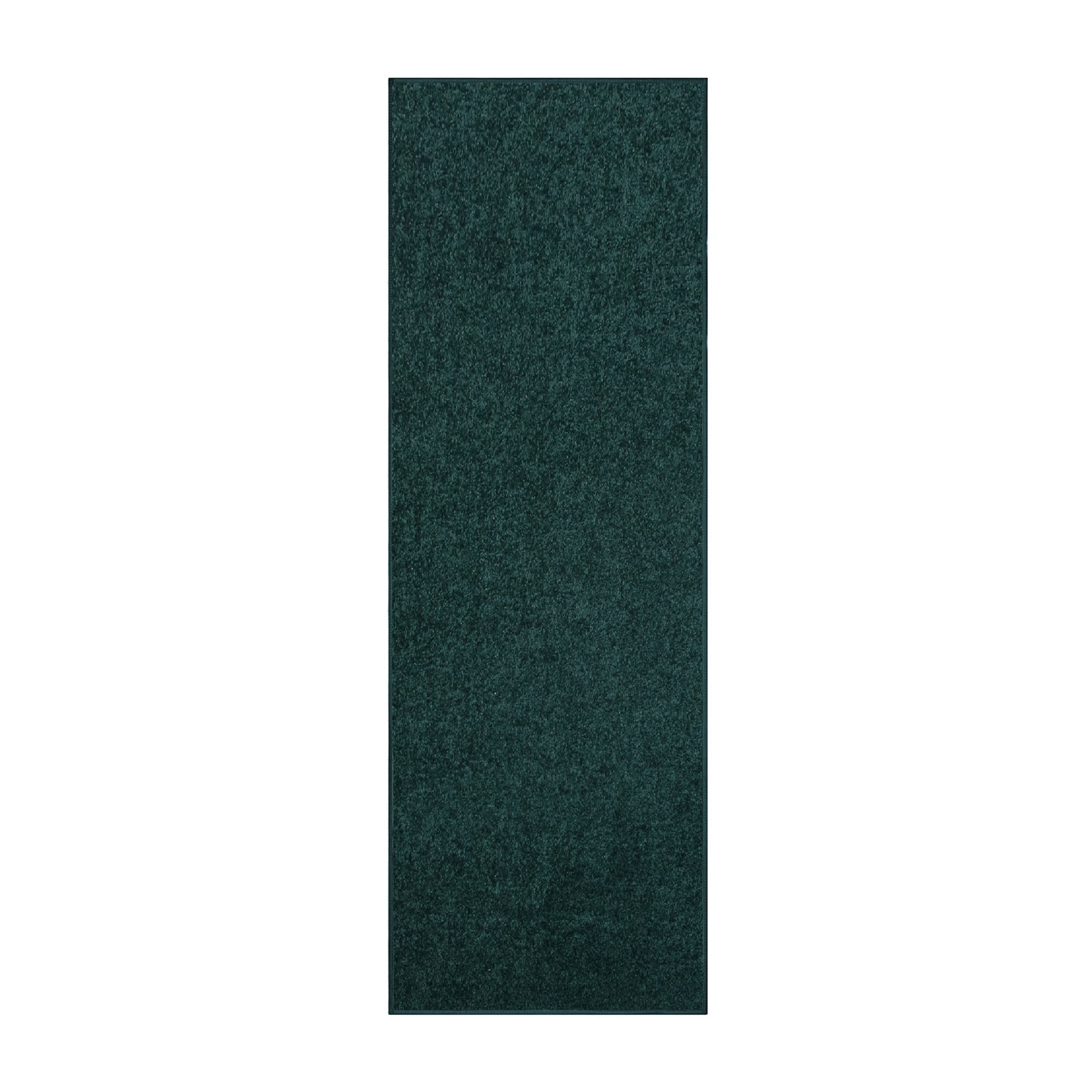 Furnish My Place DC Custom Rug - 4 ft. x 26 ft., Solid, Forest Green ...