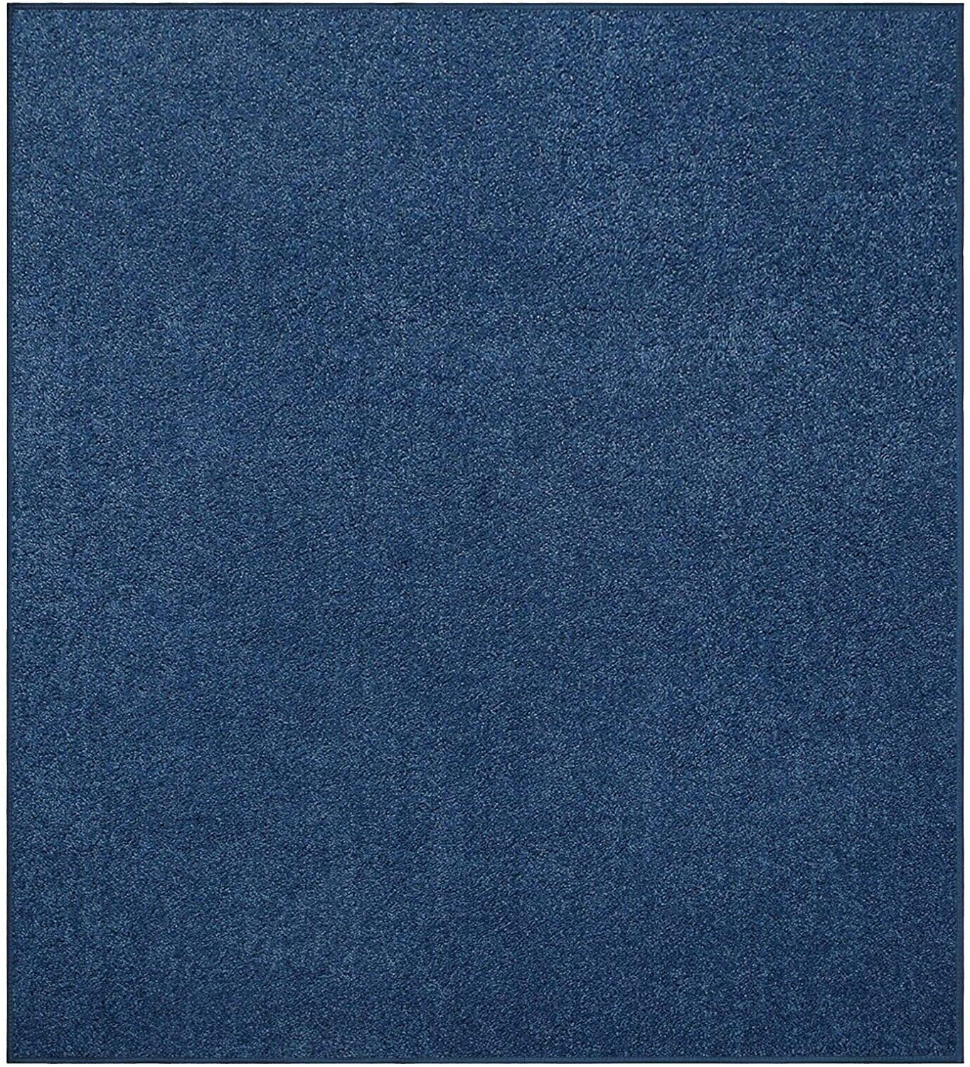 Furnish My Place DC Custom Rug - 8 ft. x 8 ft., Square, Royal Blue ...
