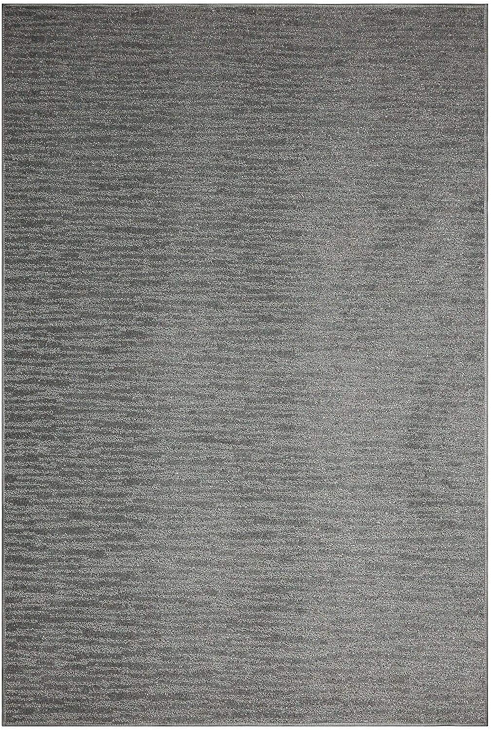 Furnish My Place Easy Fit Rug - 4 ft. x 5 ft., Light Grey, Custom Floor ...