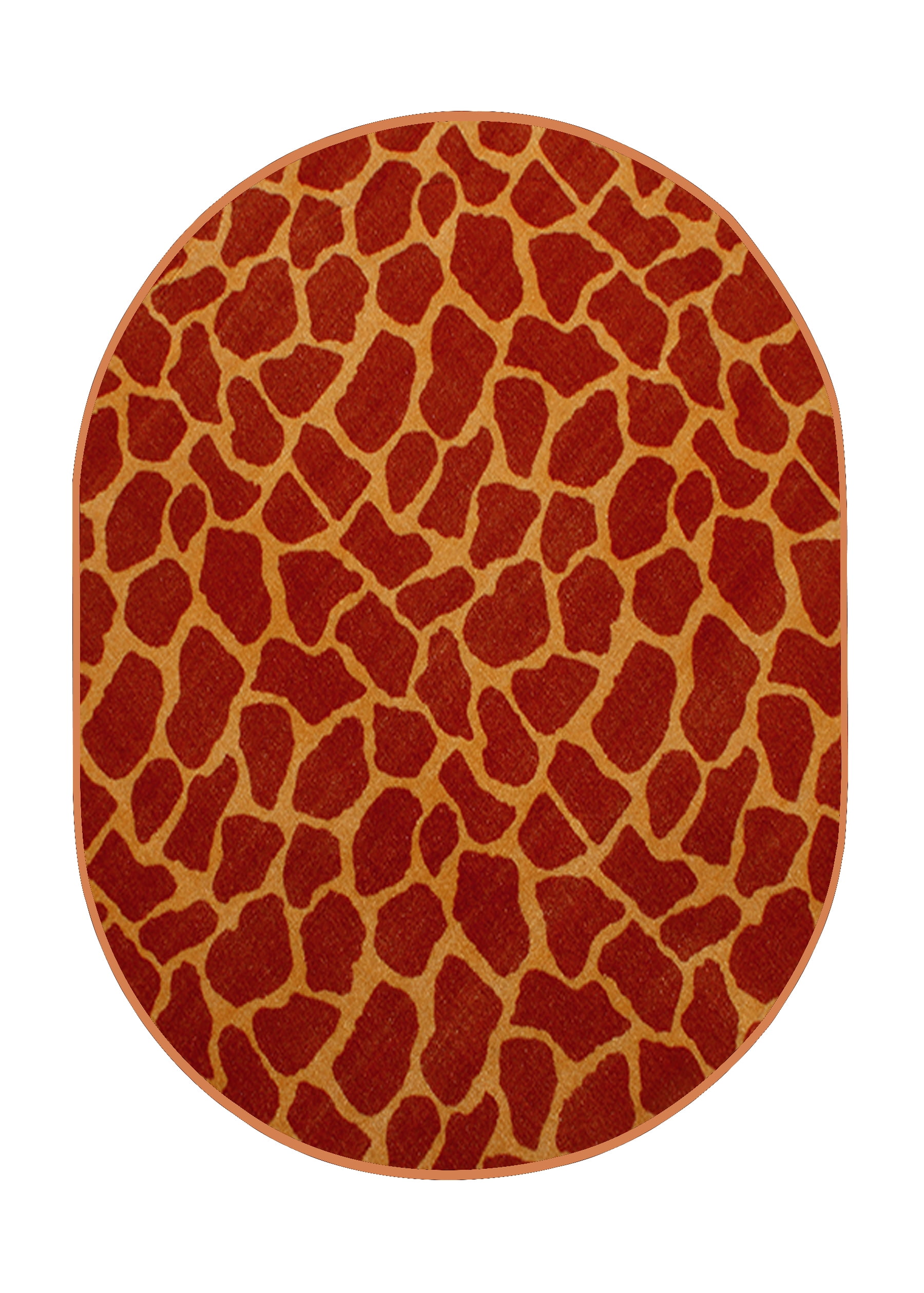 Furnishmyplace Giraffe On Stilts Area Rug for Living Room, Dining Room ...