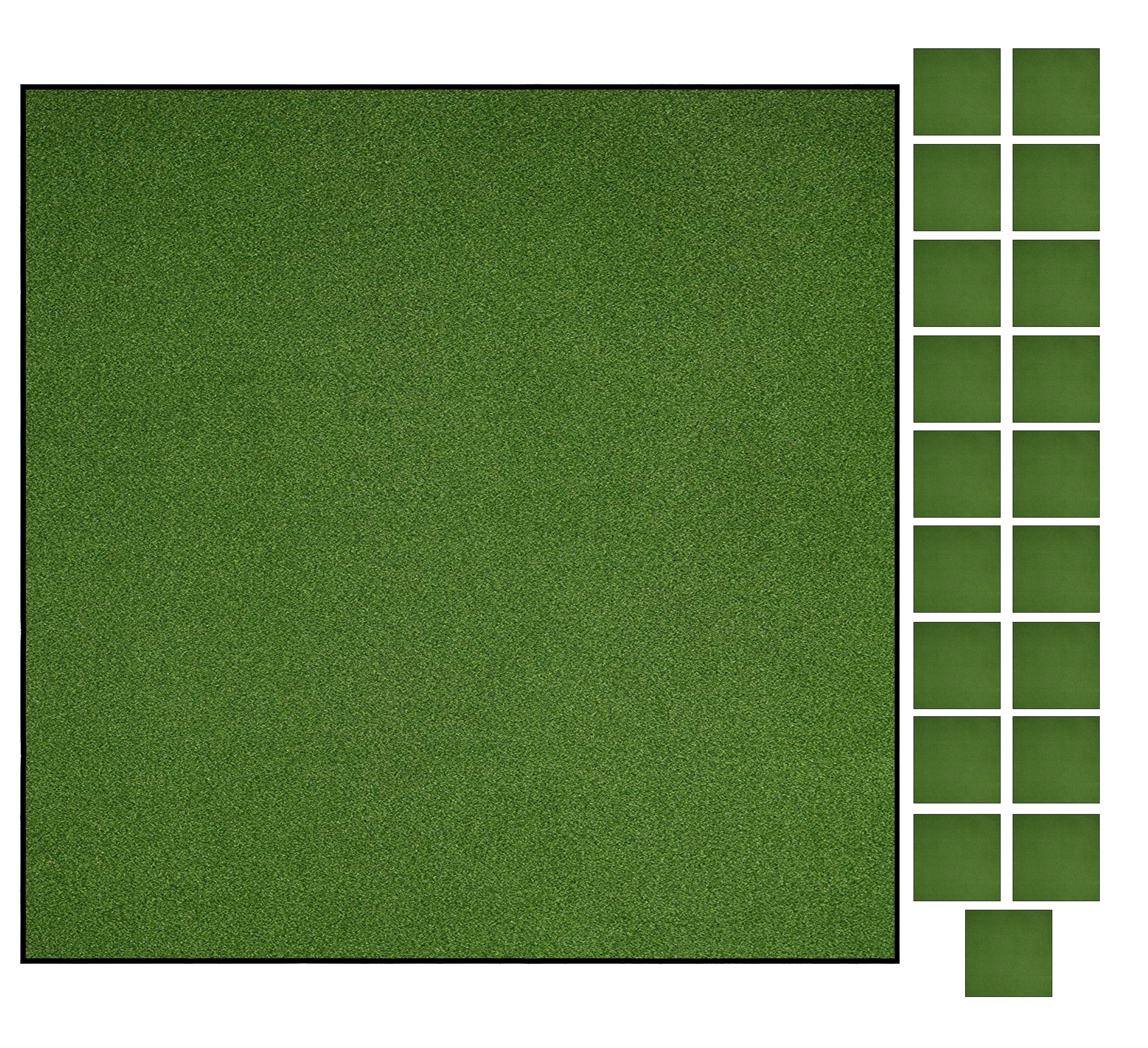 Furnish My Place Green Turf Artificial Grass, Indoor/Outdoor Area Rug ...