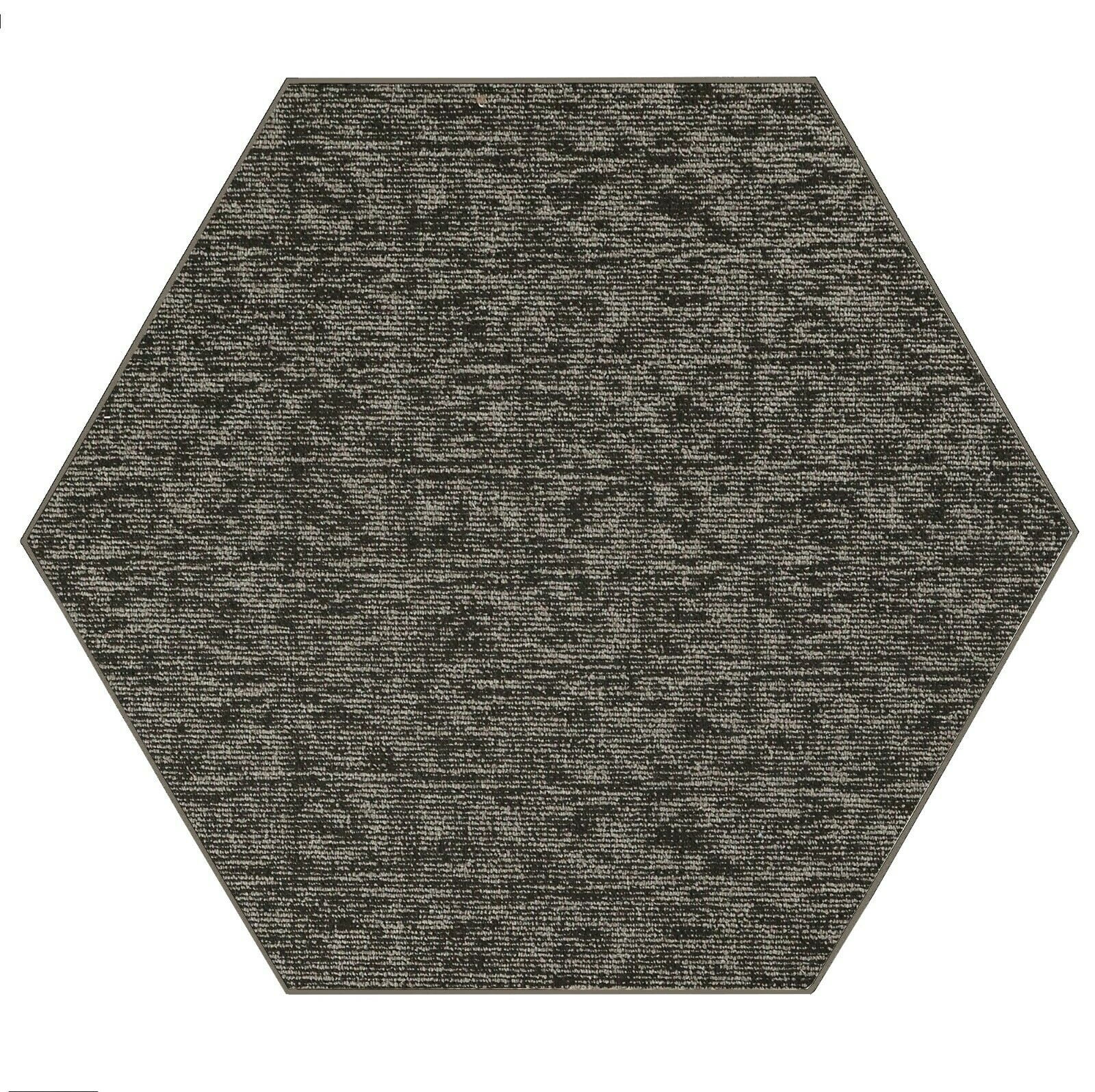 Furnishmyplace Modern Indoor/Outdoor Commercial Rug - Black, Elemental ...