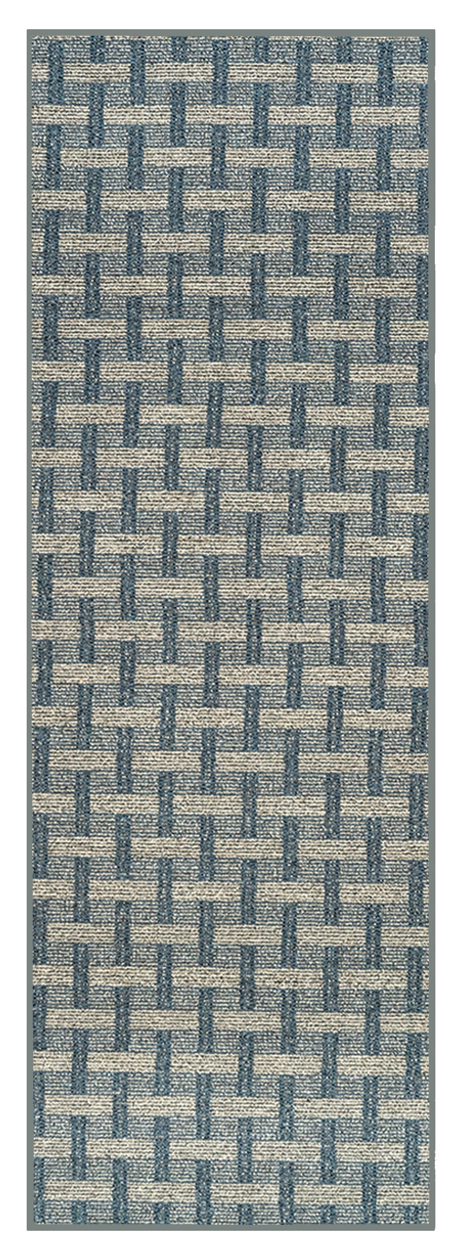 Furnish My Place Union Indoor/Outdoor Commercial Color Rug - Navy, 3' x ...