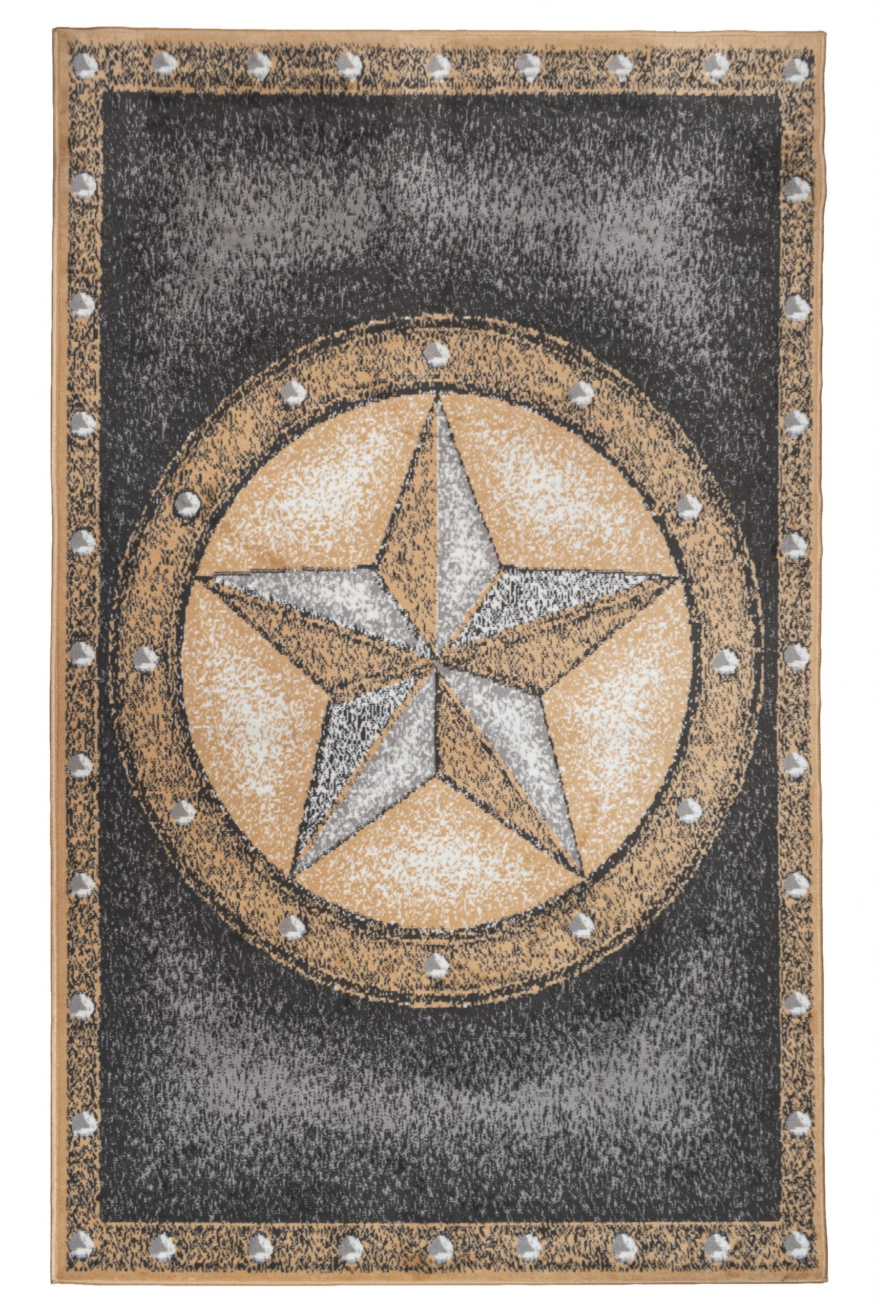 Furnish My Place Indoor Texas Star Rug with Jute Backing - 7 ft. 8 in ...