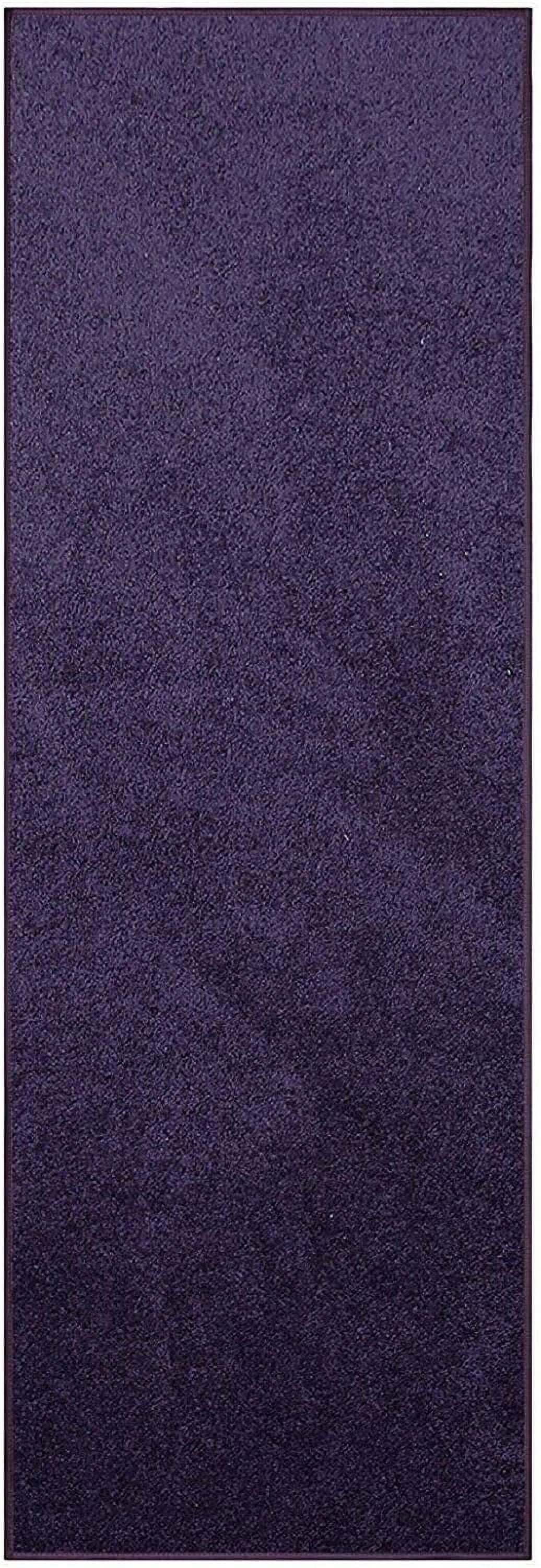 Furnishmyplace Modern Plush Solid Color Rug - Pet Friendly, Made in USA ...