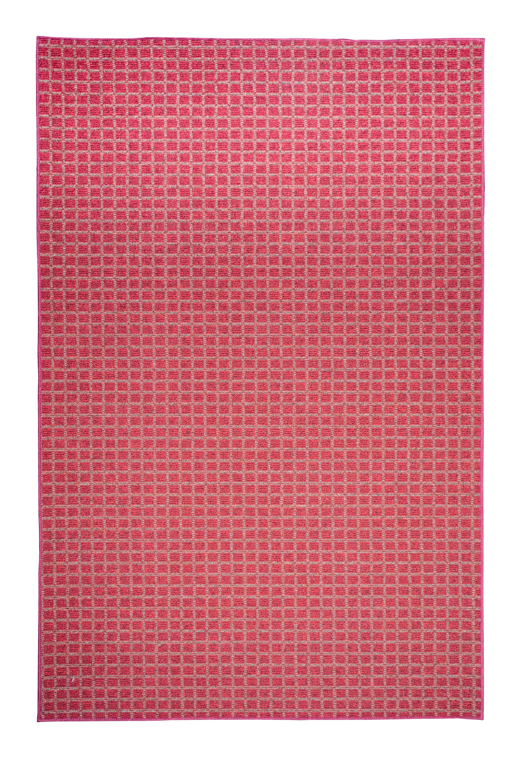 Furnishmyplace Corner Indoor/Outdoor Commercial Color Rug - Red, Area ...