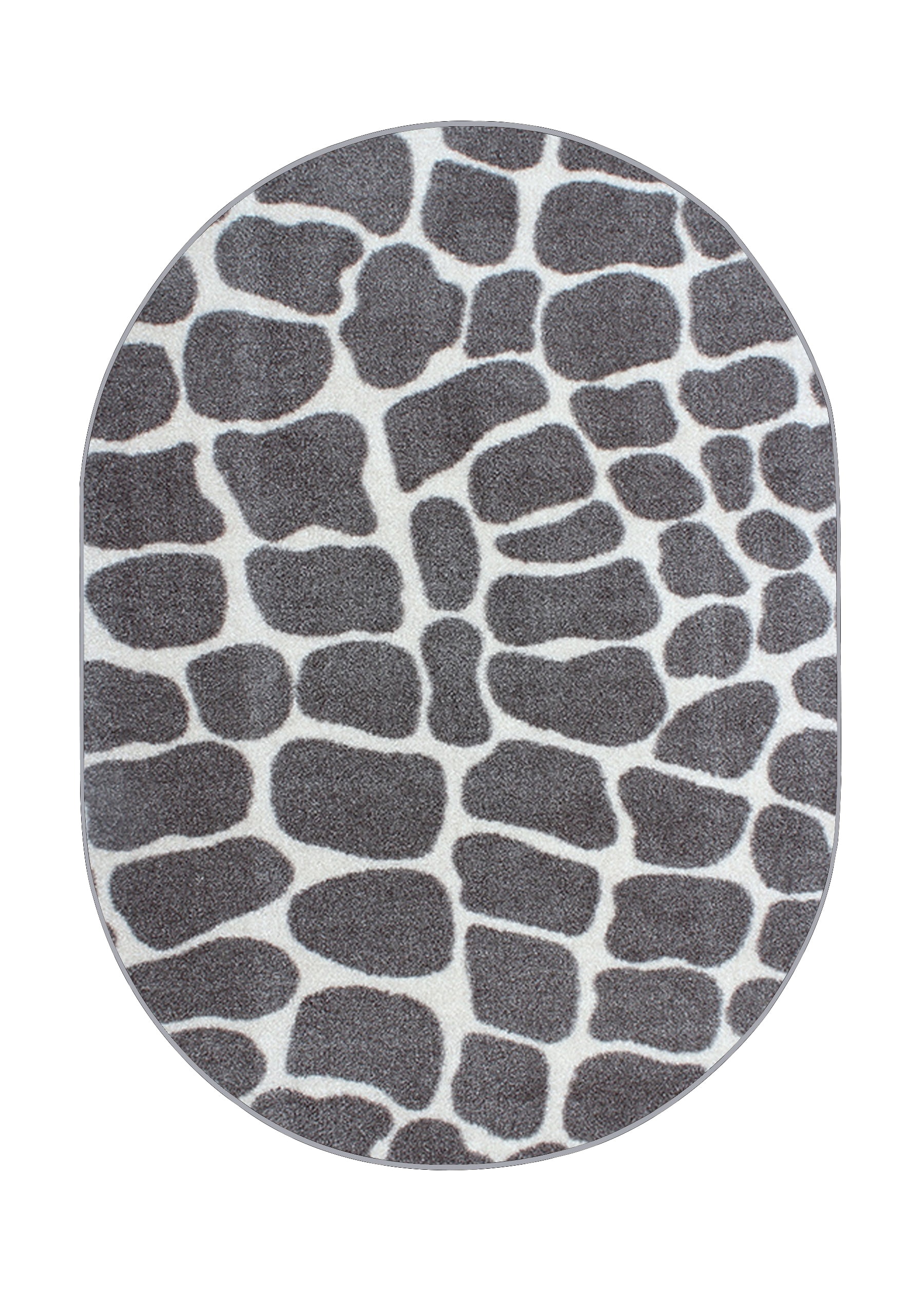 Furnishmyplace Crocodile Light Grey Area Rug for Living Room, Dining ...