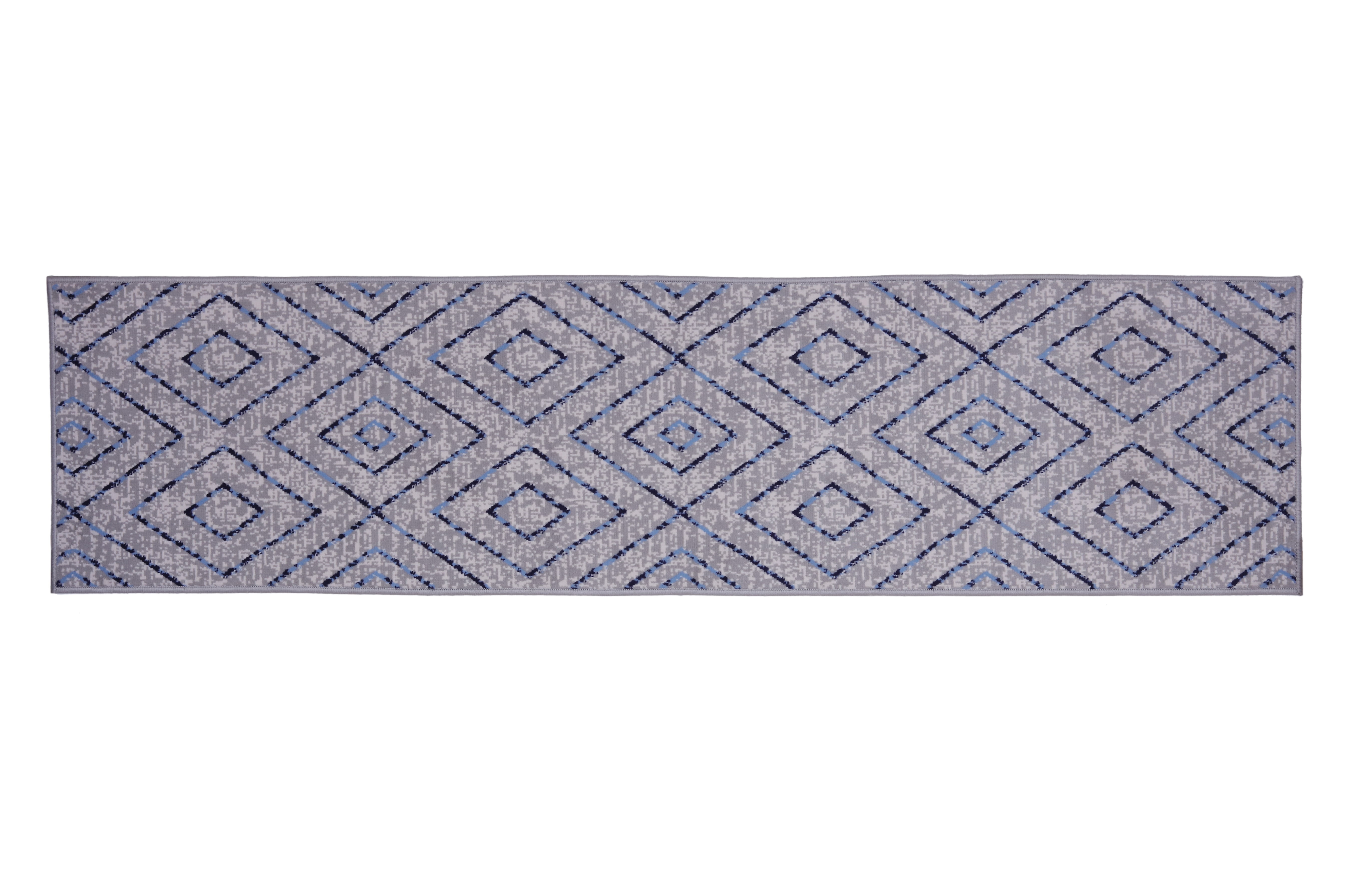 Furnishmyplace Furnish My Place Diamond Pattern Area Rug - Light Grey ...