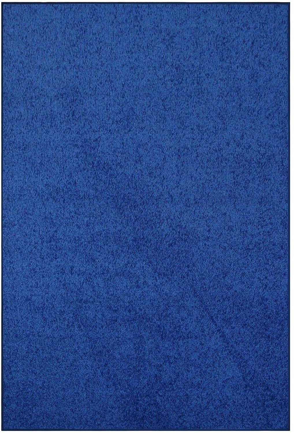 Furnishmyplace Modern Plush Solid Color Rug - Pet Friendly, Made in USA ...