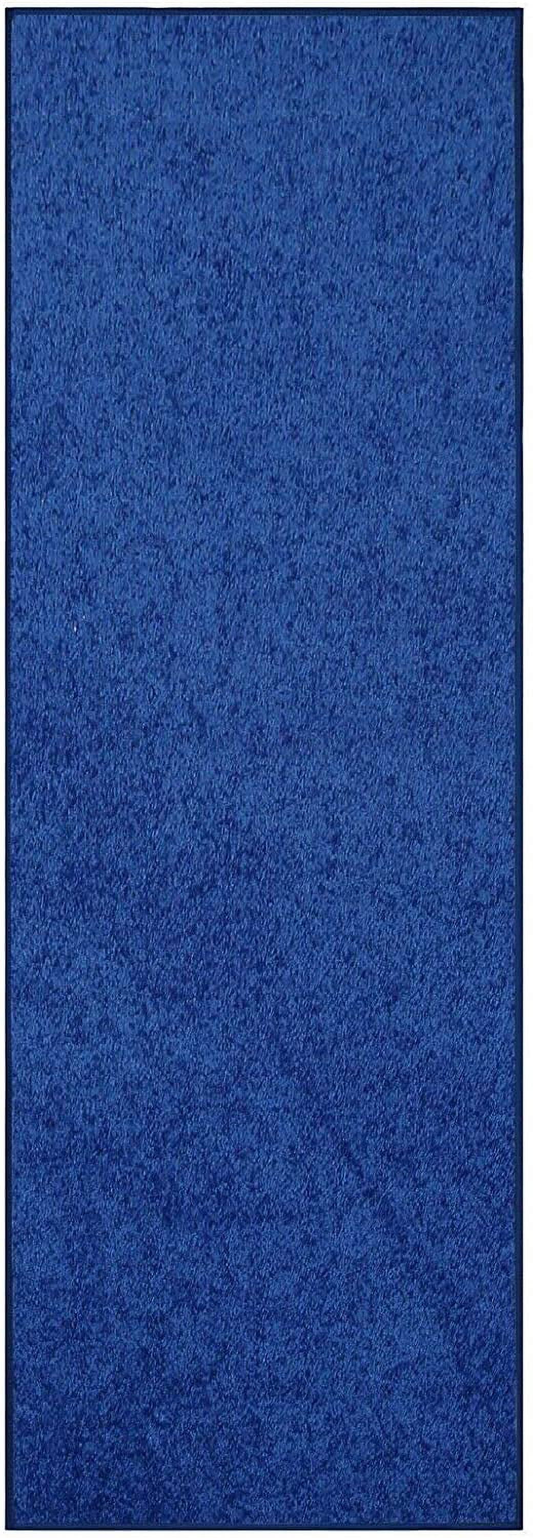 Furnish My Place DC Custom Rug - 3 ft. x 50 ft., Neon Blue, Indoor Rug ...