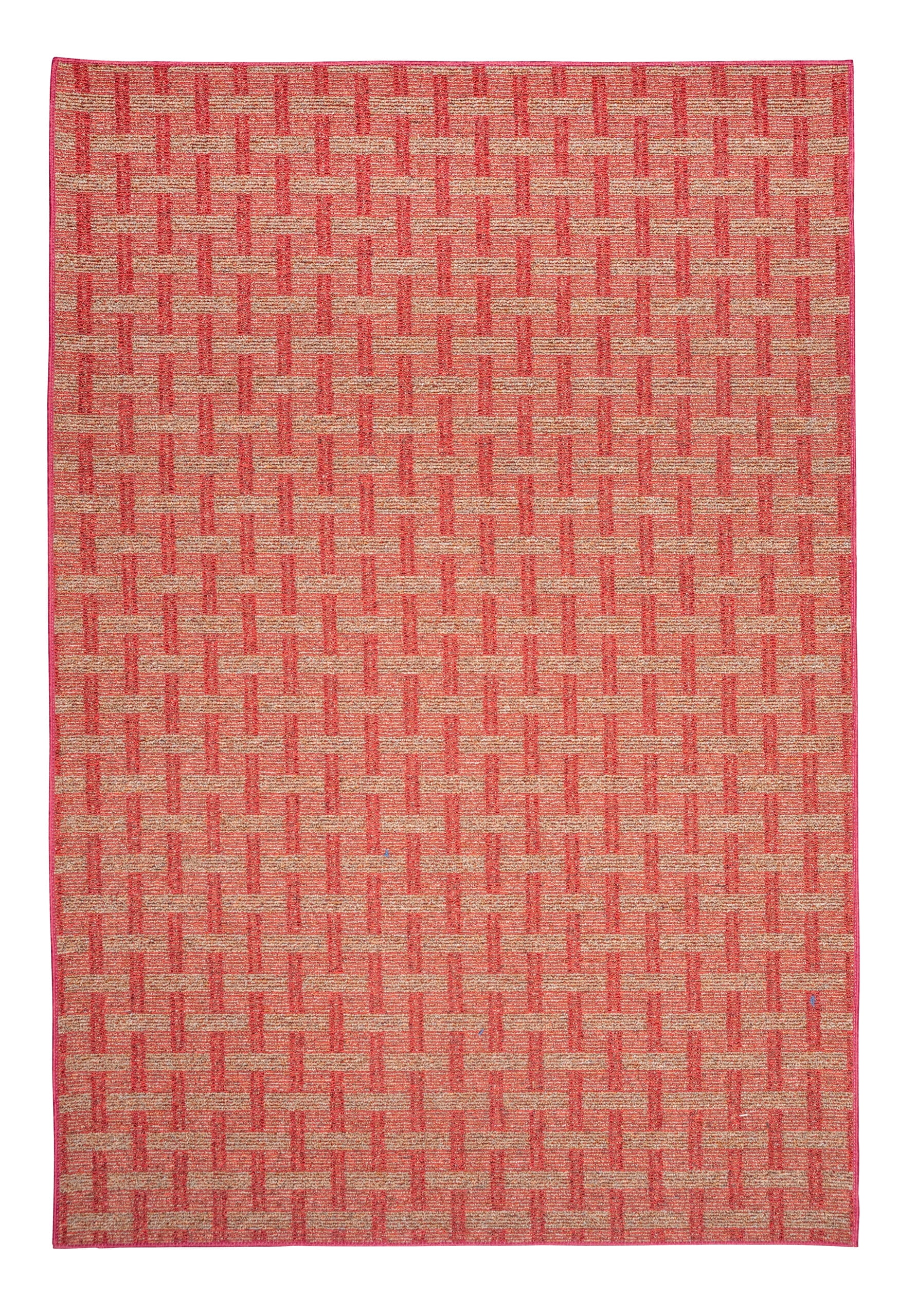 Furnishmyplace Union Indoor/Outdoor Commercial Color Rug - Red, Area ...