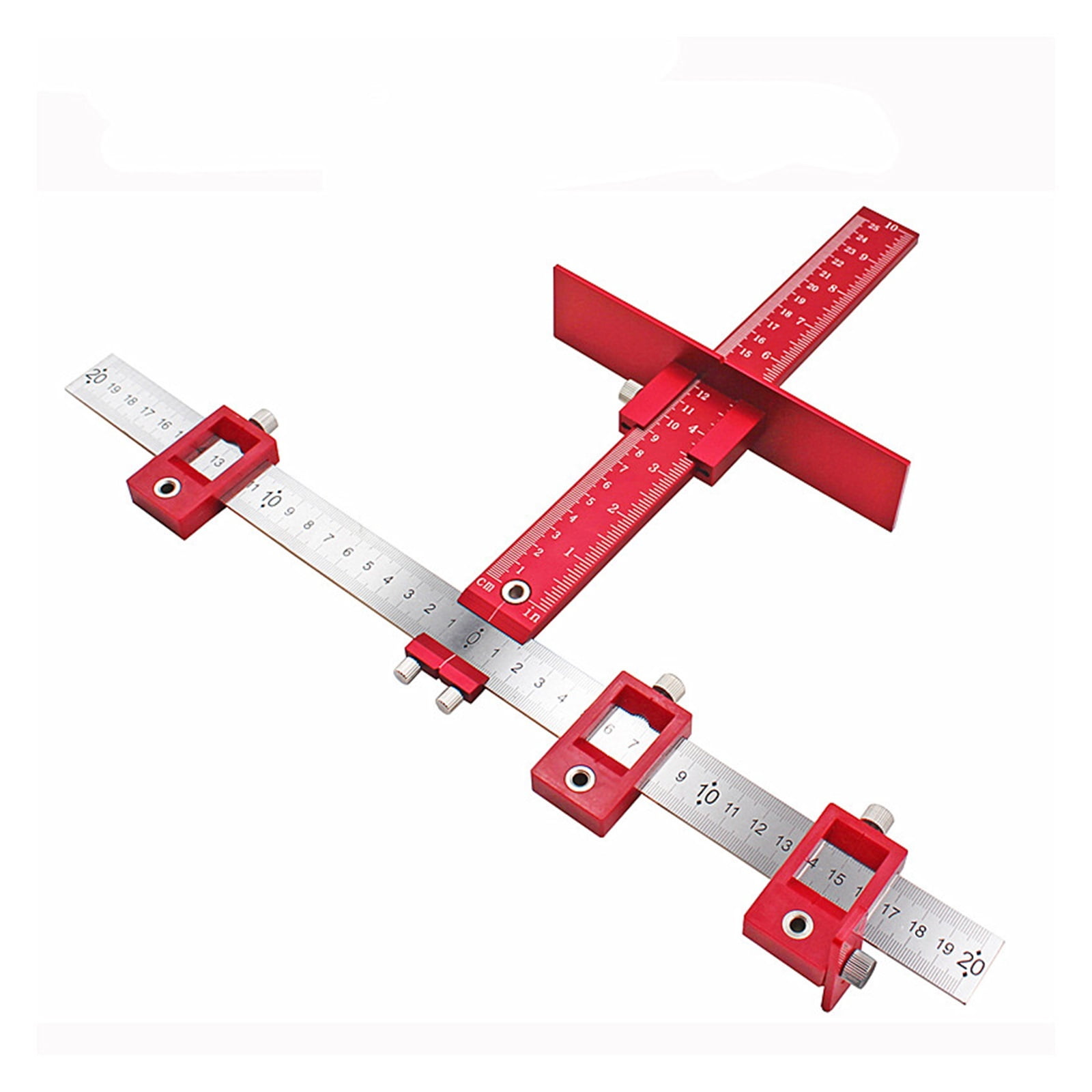 Furniture Adjustable Drilling Dowelling Hole Saw Locator Woodworking ...