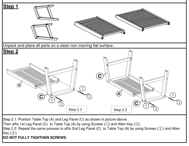 Furniture Assembly Multi-Tool Kit with Screwdriver Bits and Nut Drivers ...