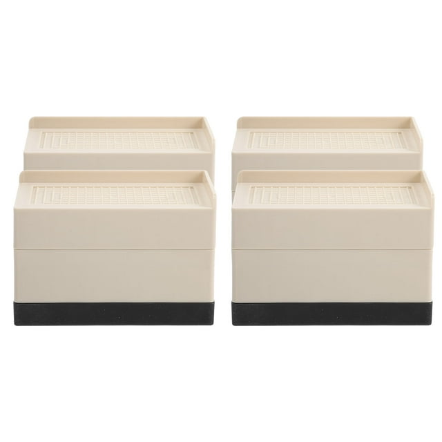 Heavy Duty Furniture Bed Risers, 8 Inch, Booster Leg Lift for Desk ...