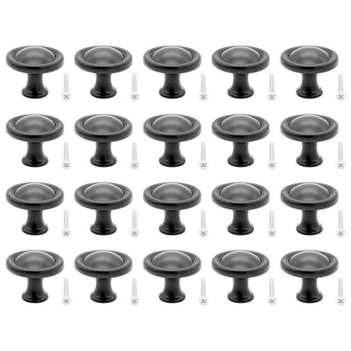 Furniture Button, 20 Pcs Aluminum Alloy Drawer Buttons, Door Knobs ...