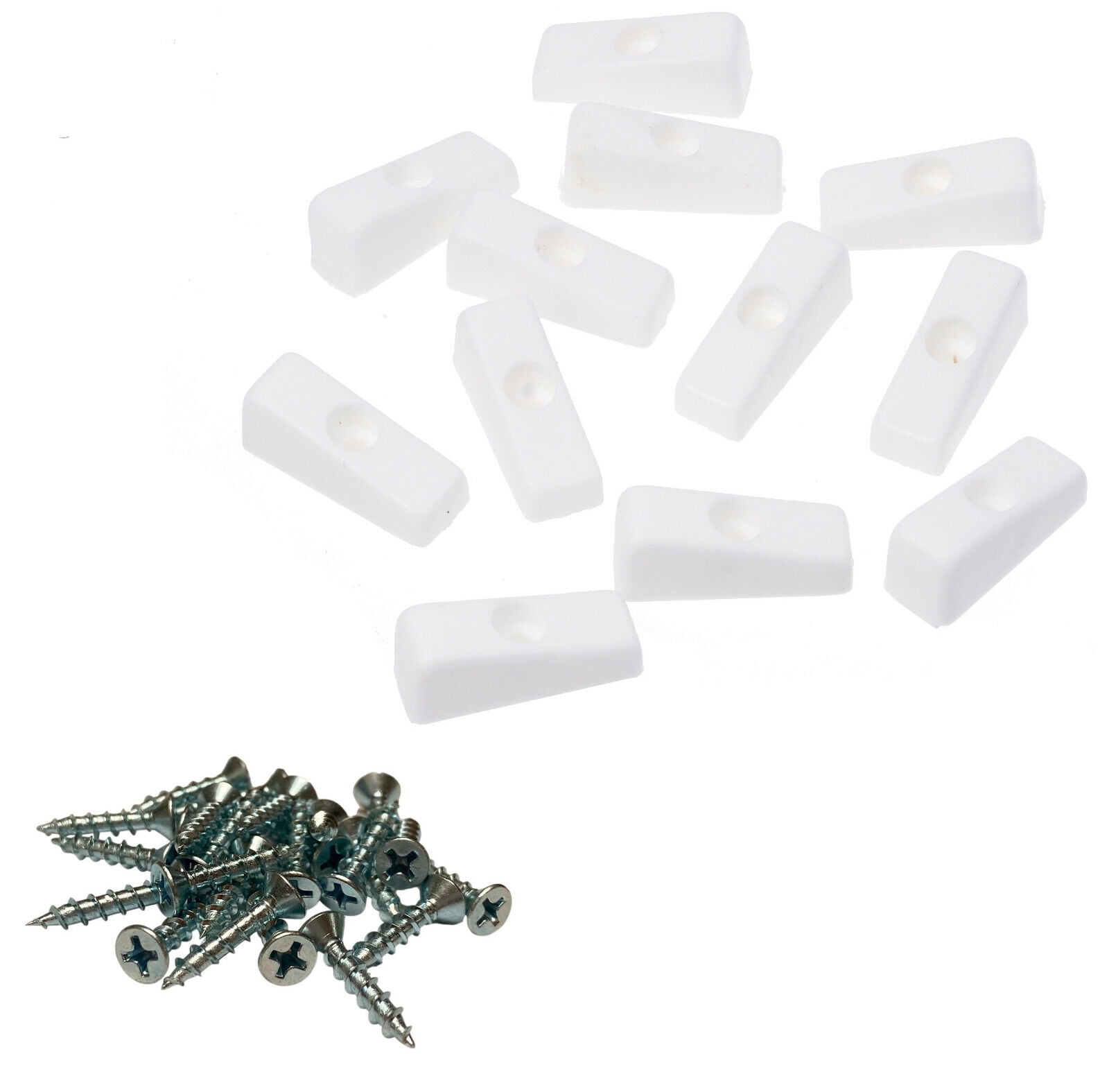 Furniture Cabinet Drawer Slide Bumper Spacers Includes Screws - Set of ...