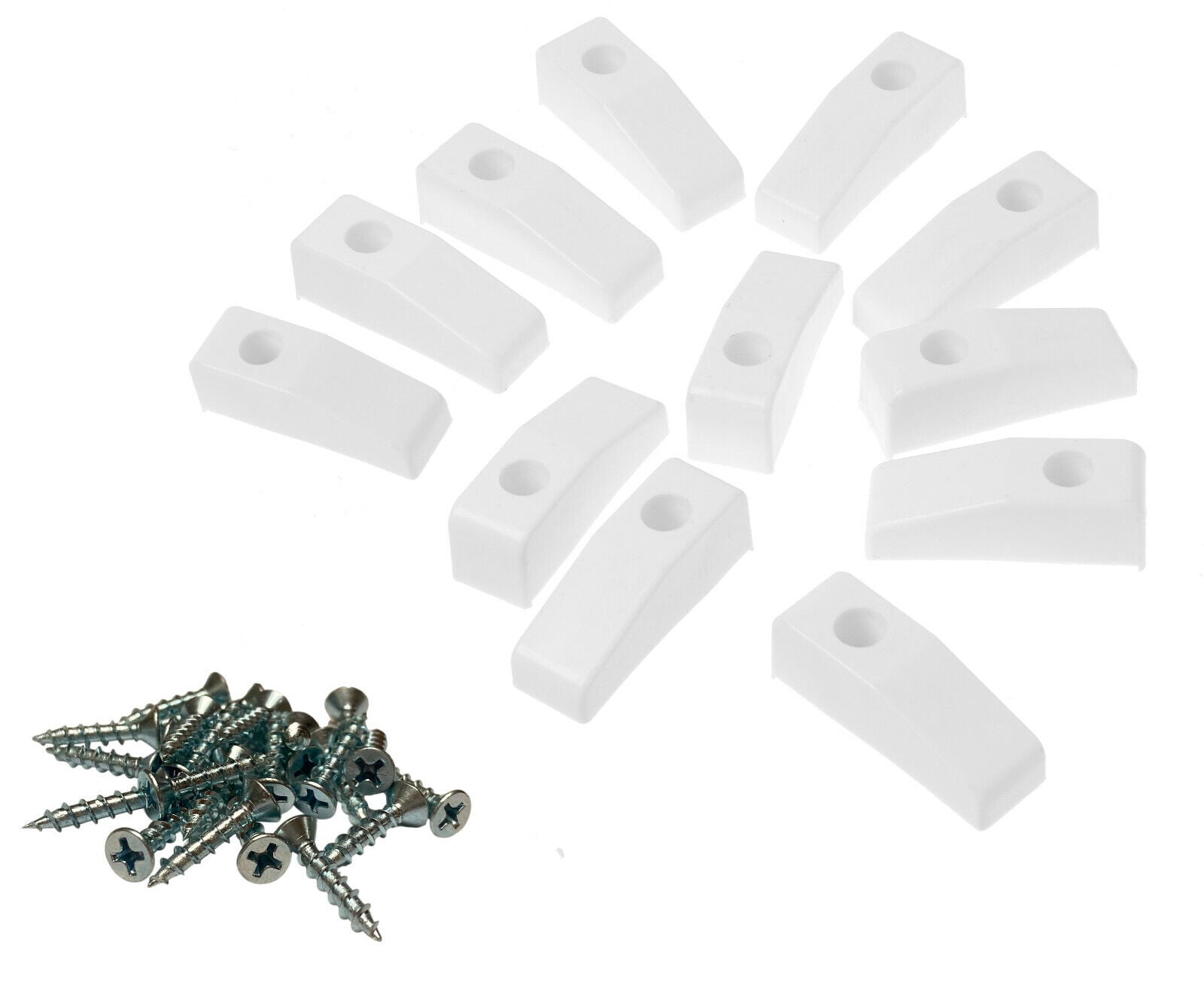 Furniture Cabinet Drawer Slide Bumper Spacers Includes Screws - Set of ...