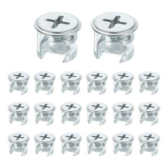 Furniture Cam Lock Fasteners 13.4 x 10mm, 20Pack Cam Lock Nut ...