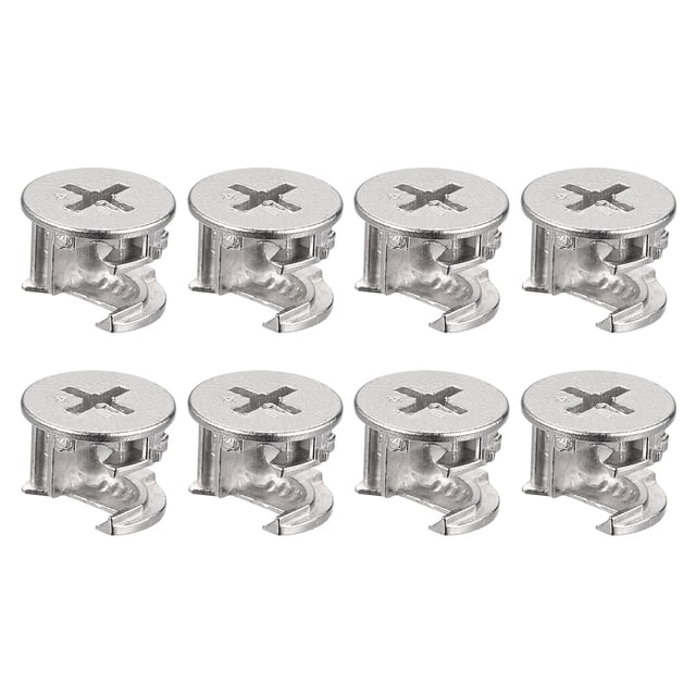 Furniture Cam Lock Nut, 24 Pack 14.6x11.5mm Joint Locking Nuts ...