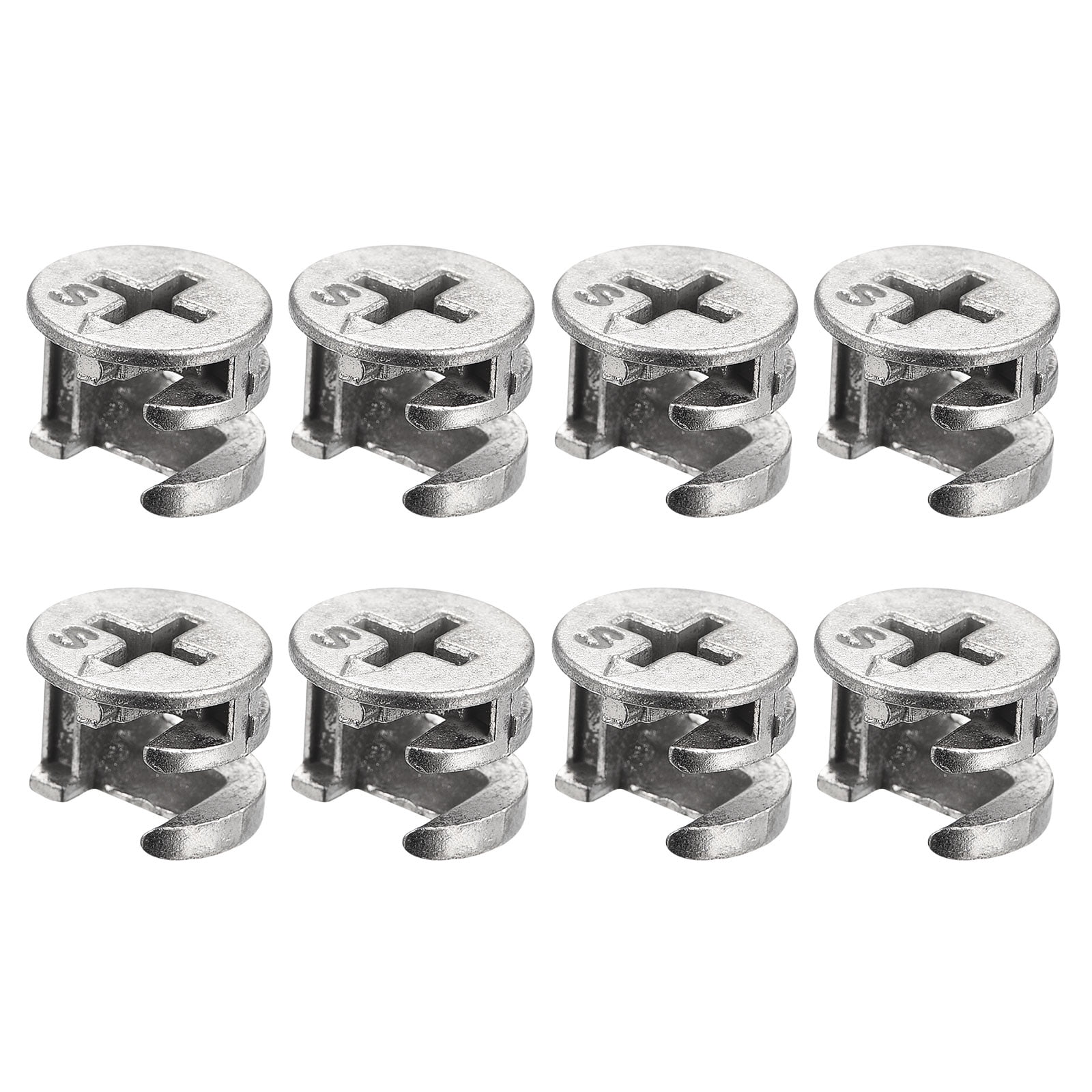 Furniture Cam Lock Nut, 24 Pack 15x13.5mm Joint Locking Nuts - Walmart.com