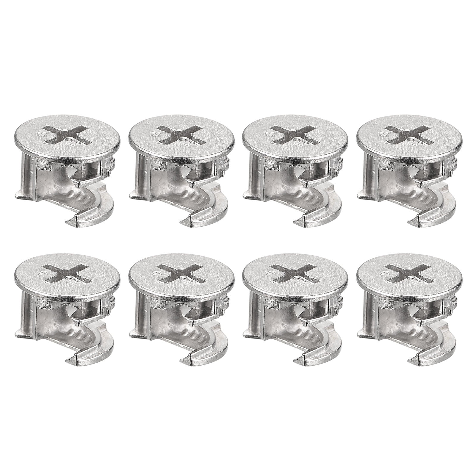 Furniture Cam Lock Nut, 8 Pack 14.6x11.5mm Joint Locking Nuts - Walmart.com