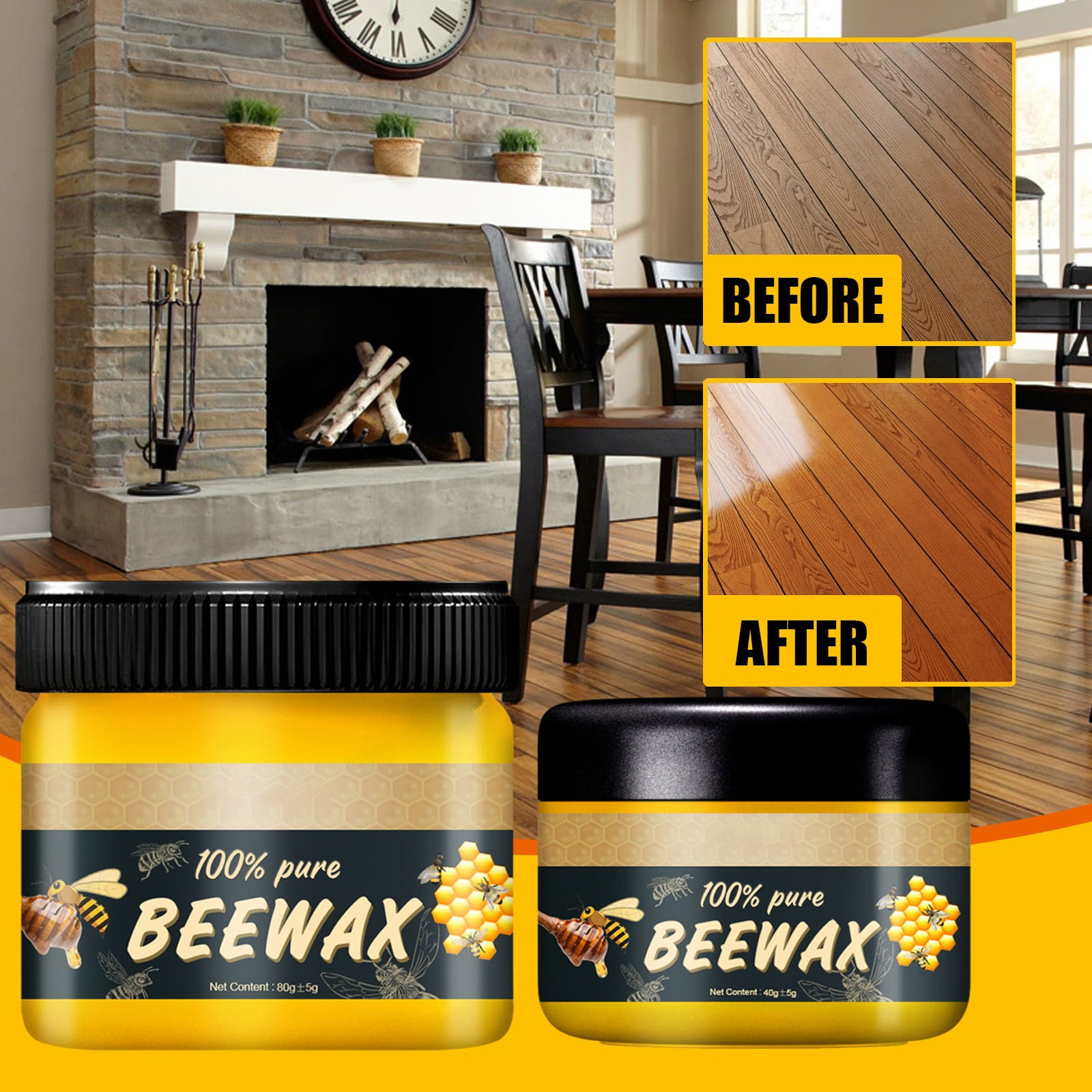 Furniture Care Polishing Beeswax a Clearance! Wood Seasoning Beeswax ...