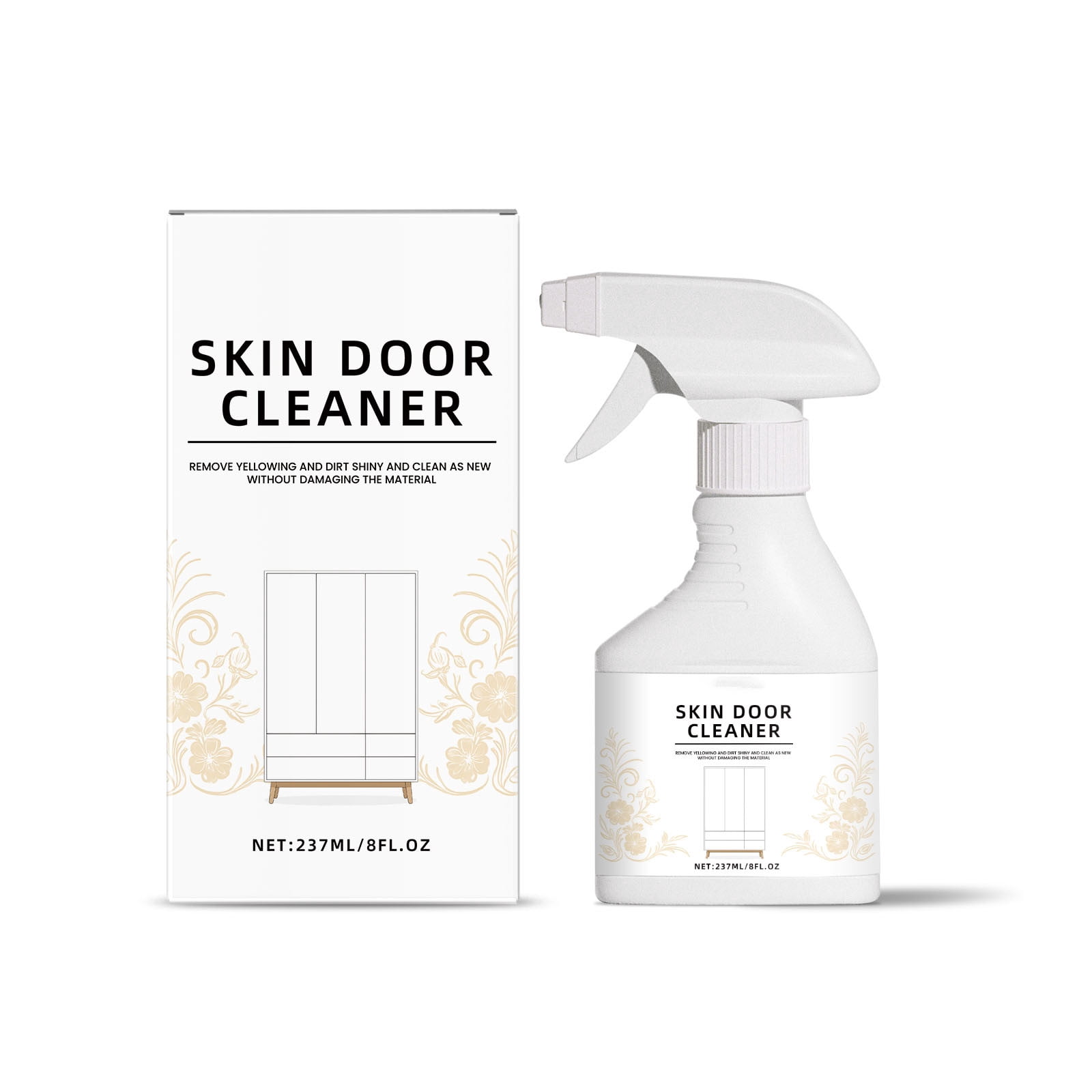 Furniture Cleaner Cabinet Door Stain Remover With Yellow Stain Removal ...