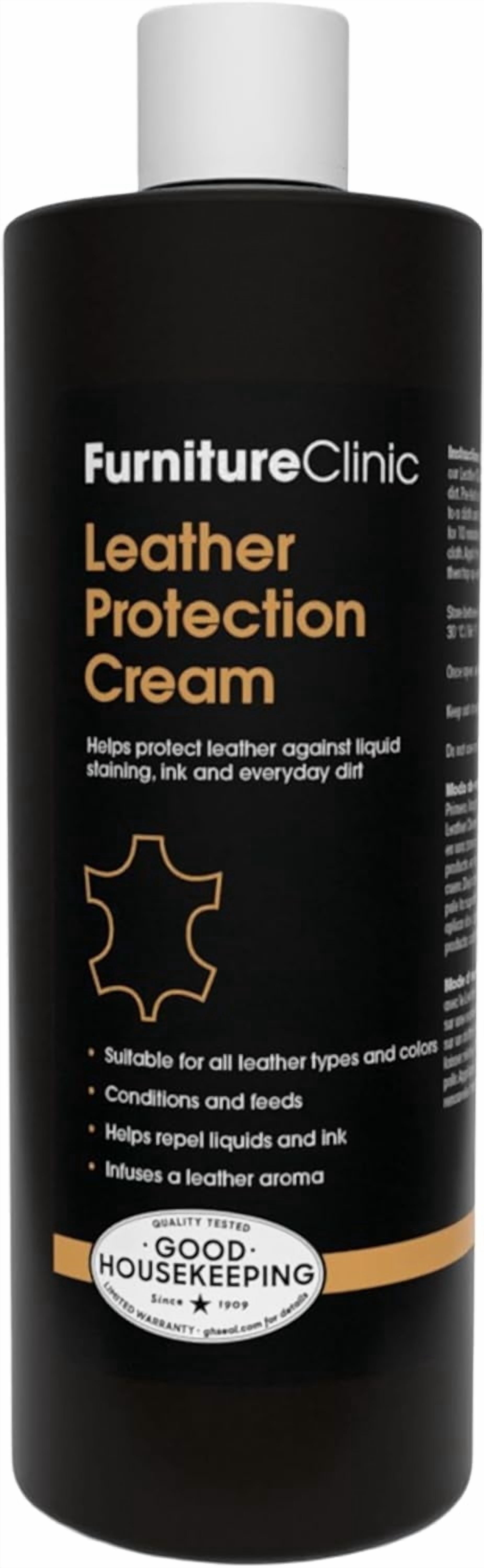 Furniture Clinic Leather Protection Cream | 2-in-1 Leather Conditioner ...