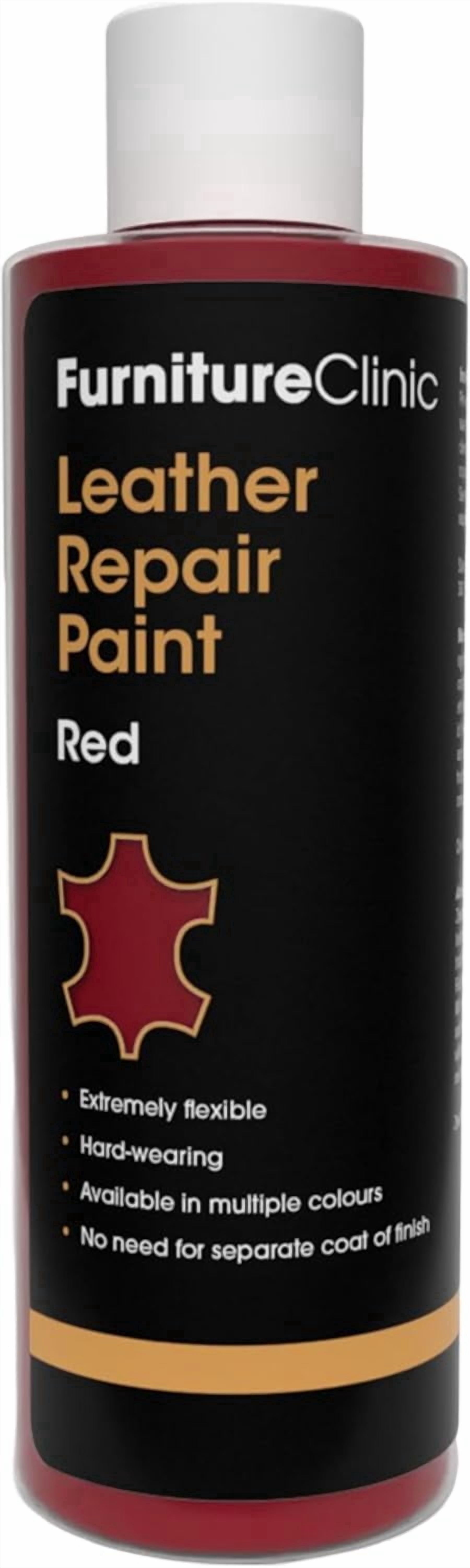 Furniture Clinic Leather Repair Paint | 2-in-1 Seal and Color | Use on ...