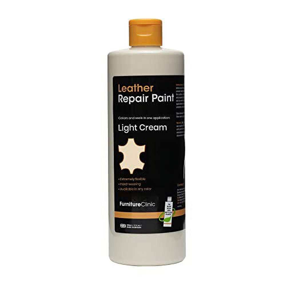 Furniture Clinic Leather Repair Paint | 2-in-1 Seal and Color | Use on ...