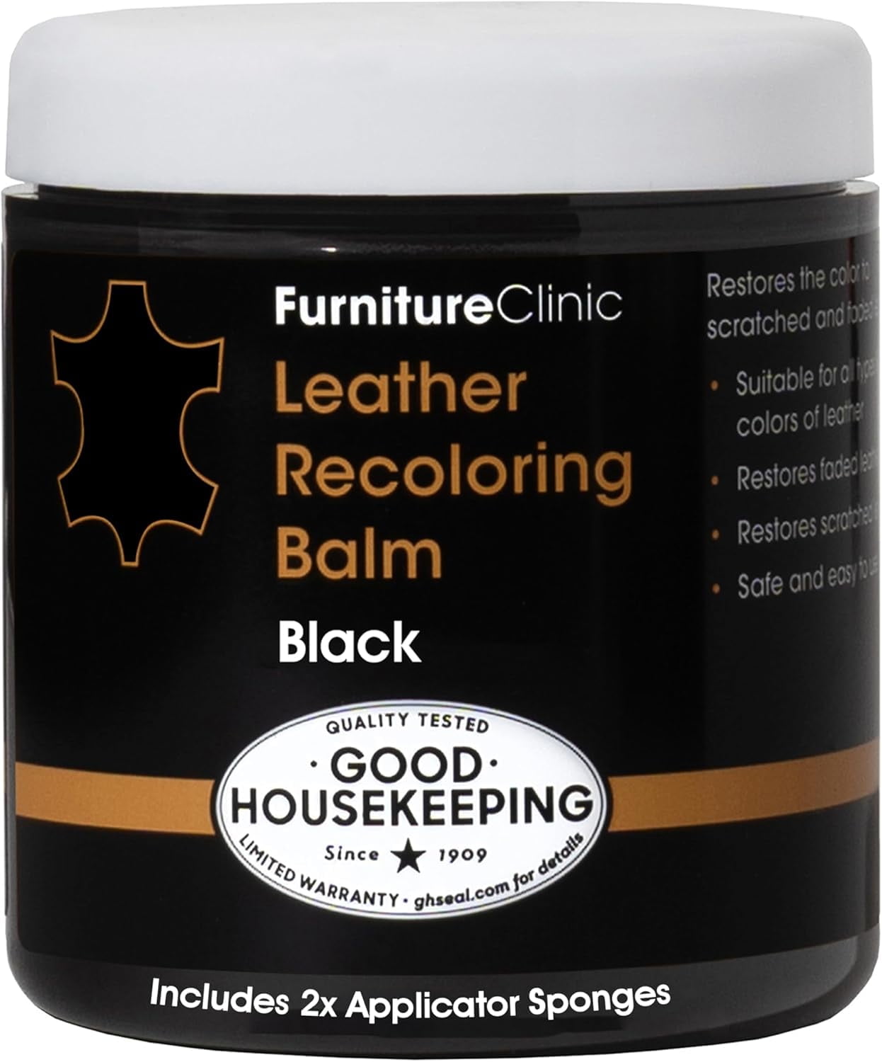 Furniture Clinic The Original Leather Recoloring Balm for Scratched ...