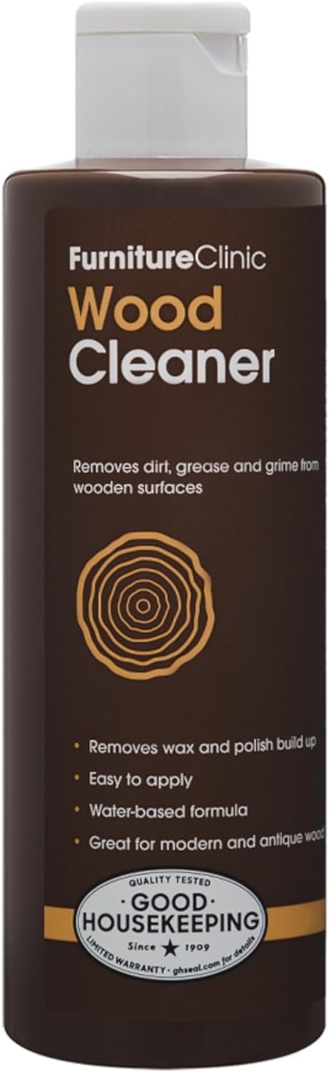 Furniture Clinic Wood Cleaner | Clean and Brighten Furniture, Cabinets ...