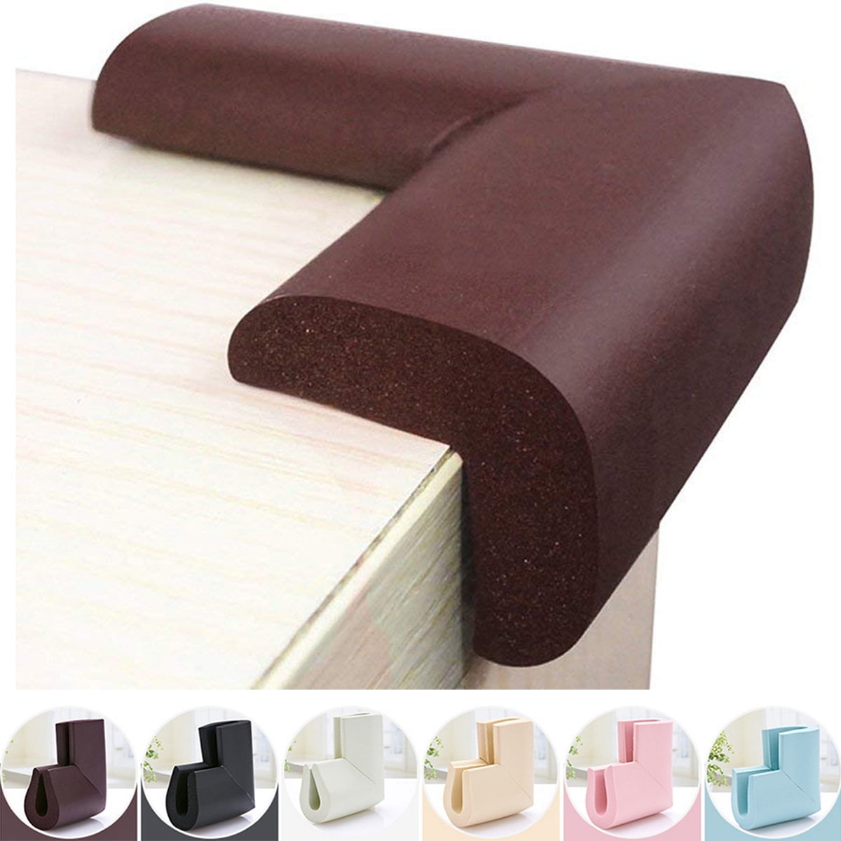 Childproofing corners of furniture store